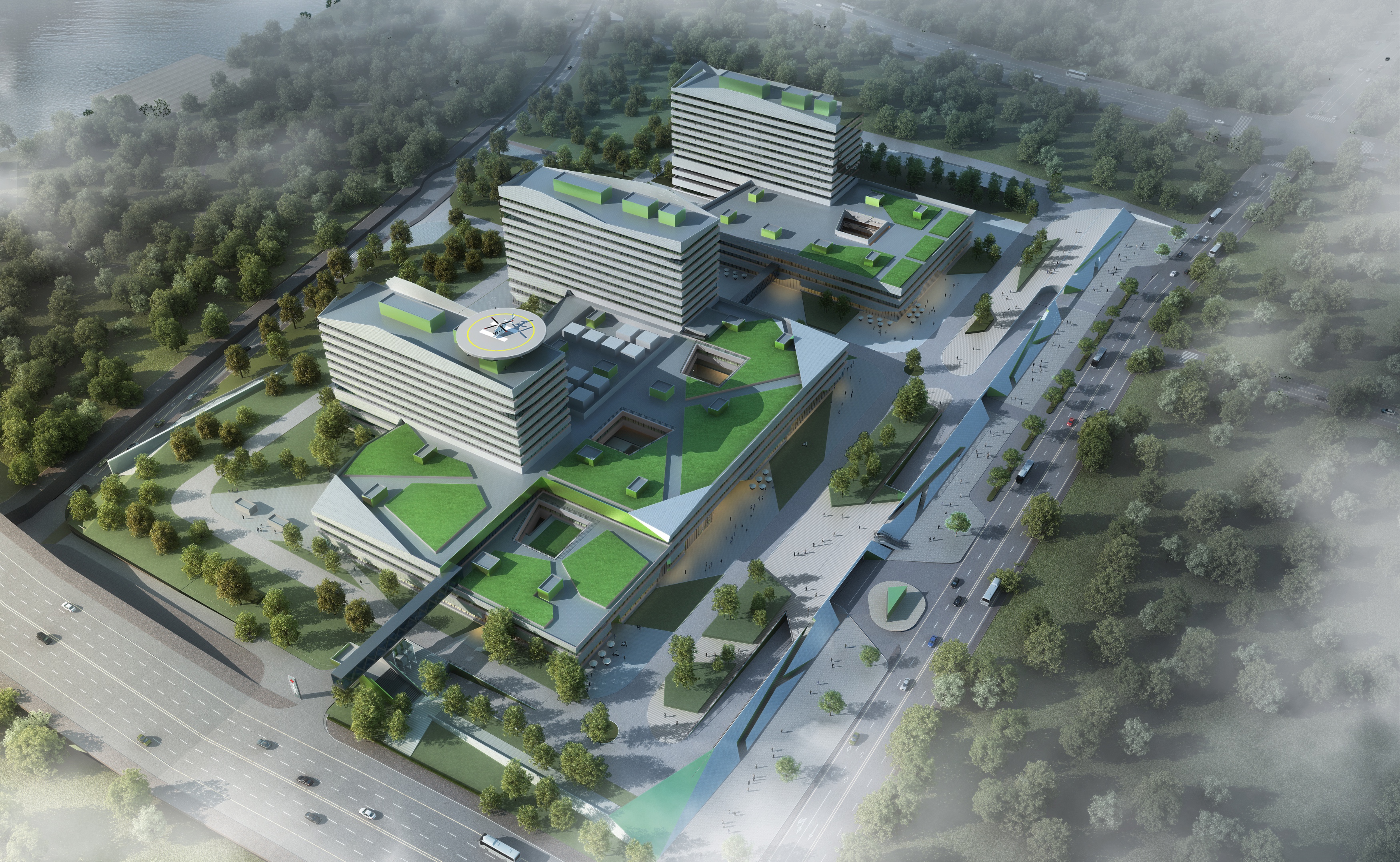 Nan‘an International Healing City by Lemanarc SA - Architizer