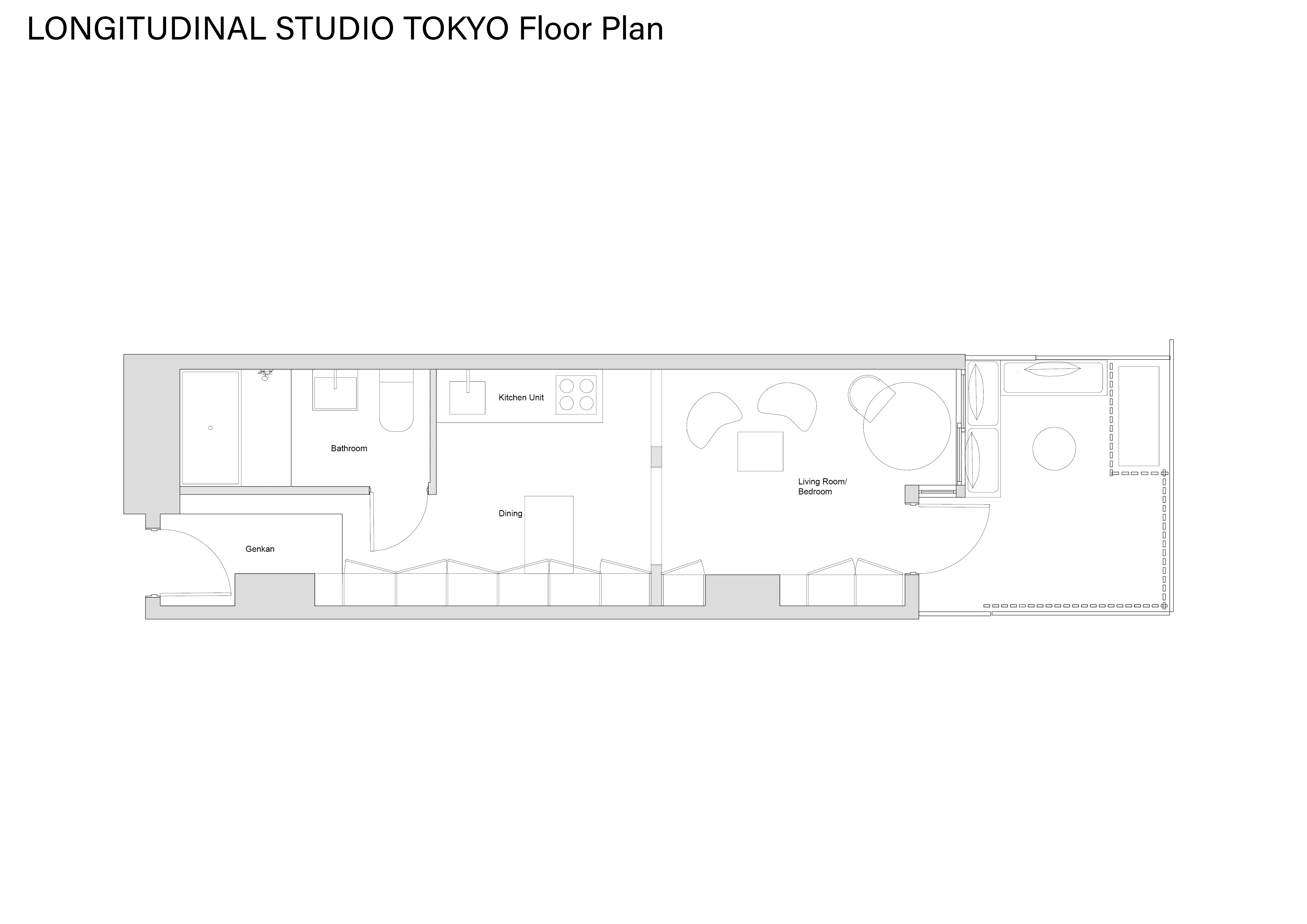 Longitudinal Studio Tokyo by Adrian Chan Design and Research Office ...