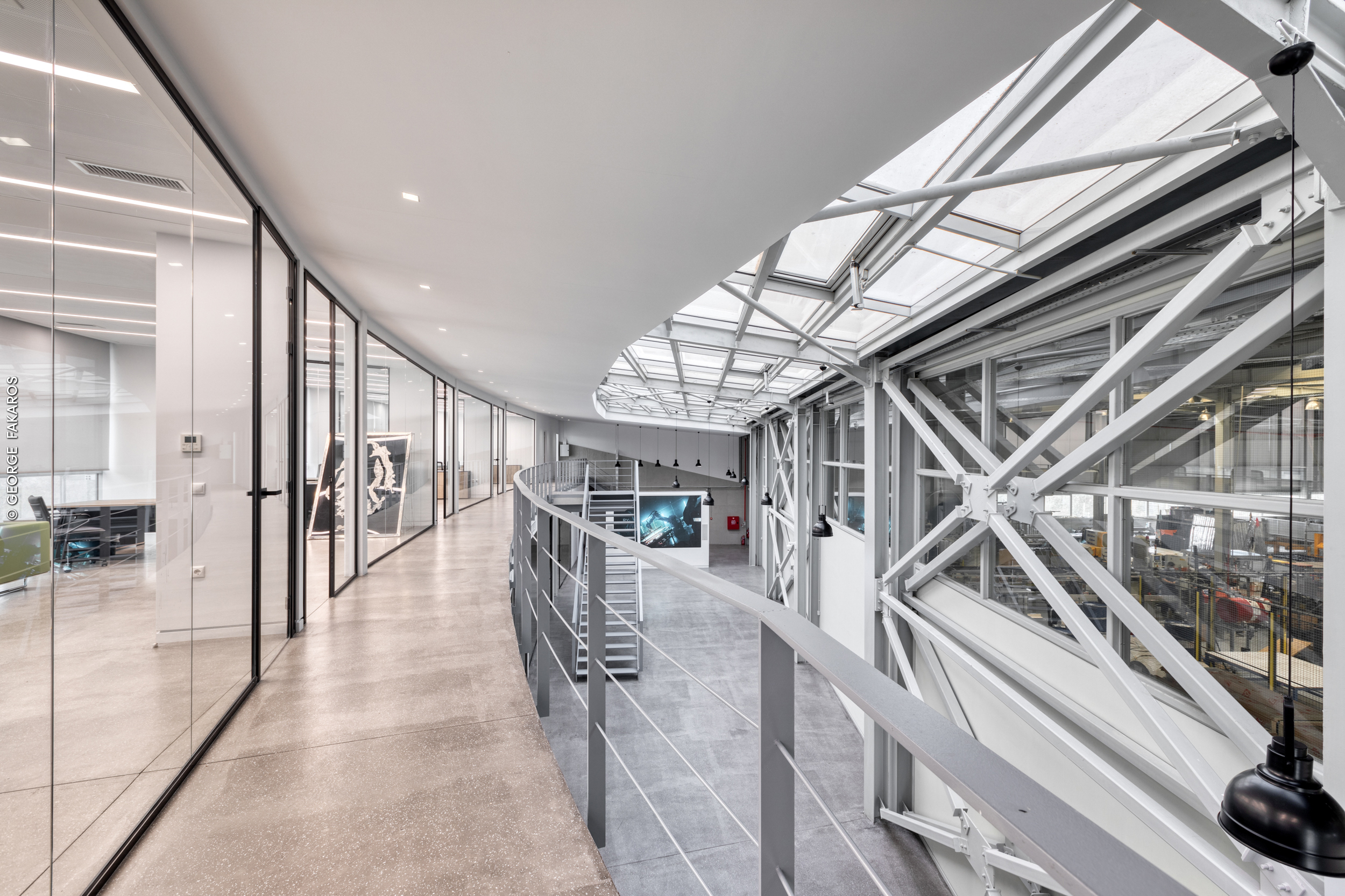 One-Façade Building: Office, Production & Warehouse Building by schema ...