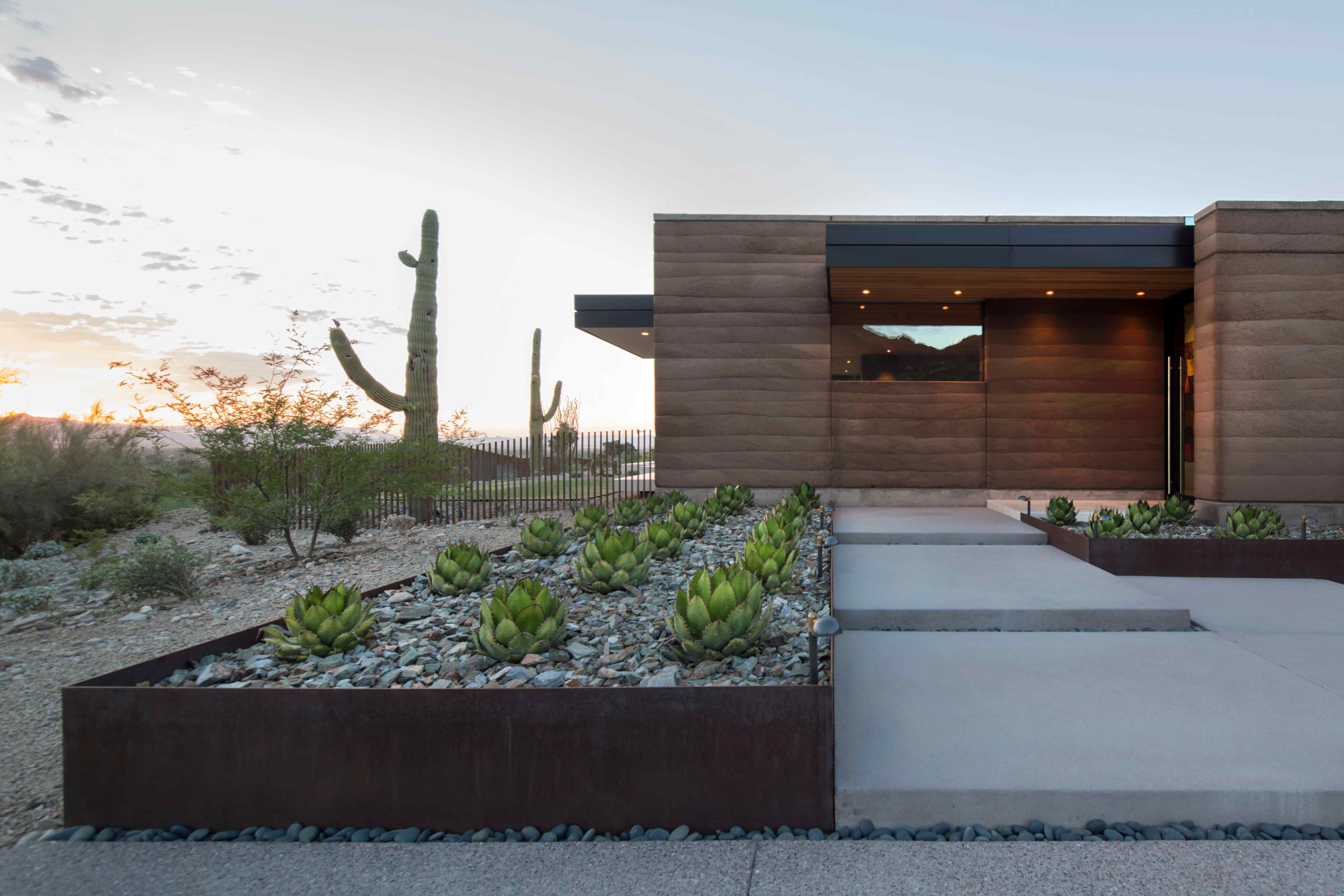 Rammed Earth Modern by Kendle Design Collaborative - Architizer