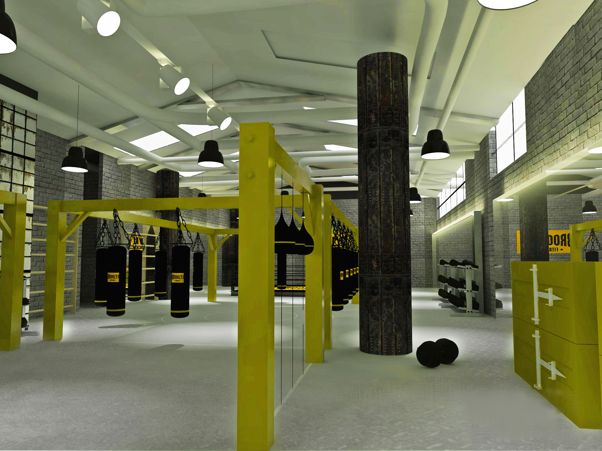 BROOKLYN GYM by DLA design lab - Architizer