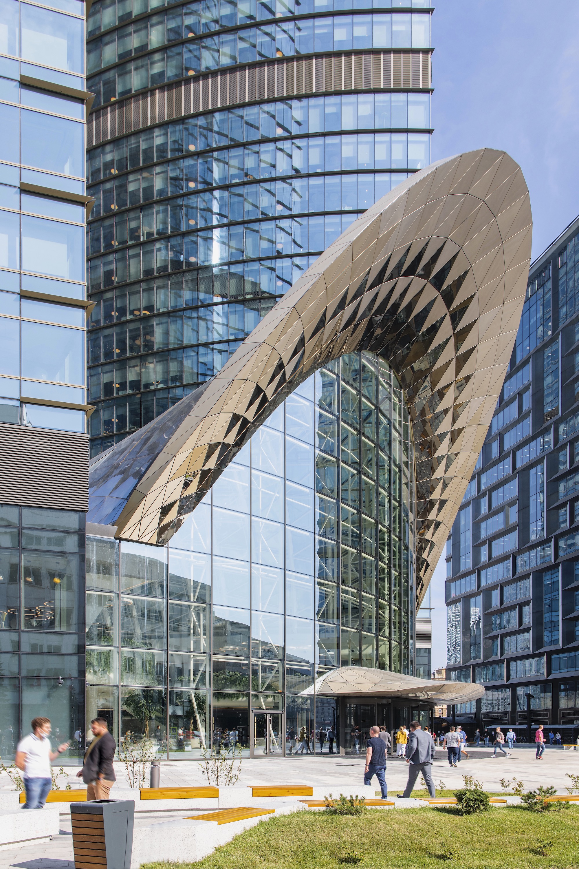 Idea 3382480: Entry Building to Sberbank Campus by Evolution Design in ...