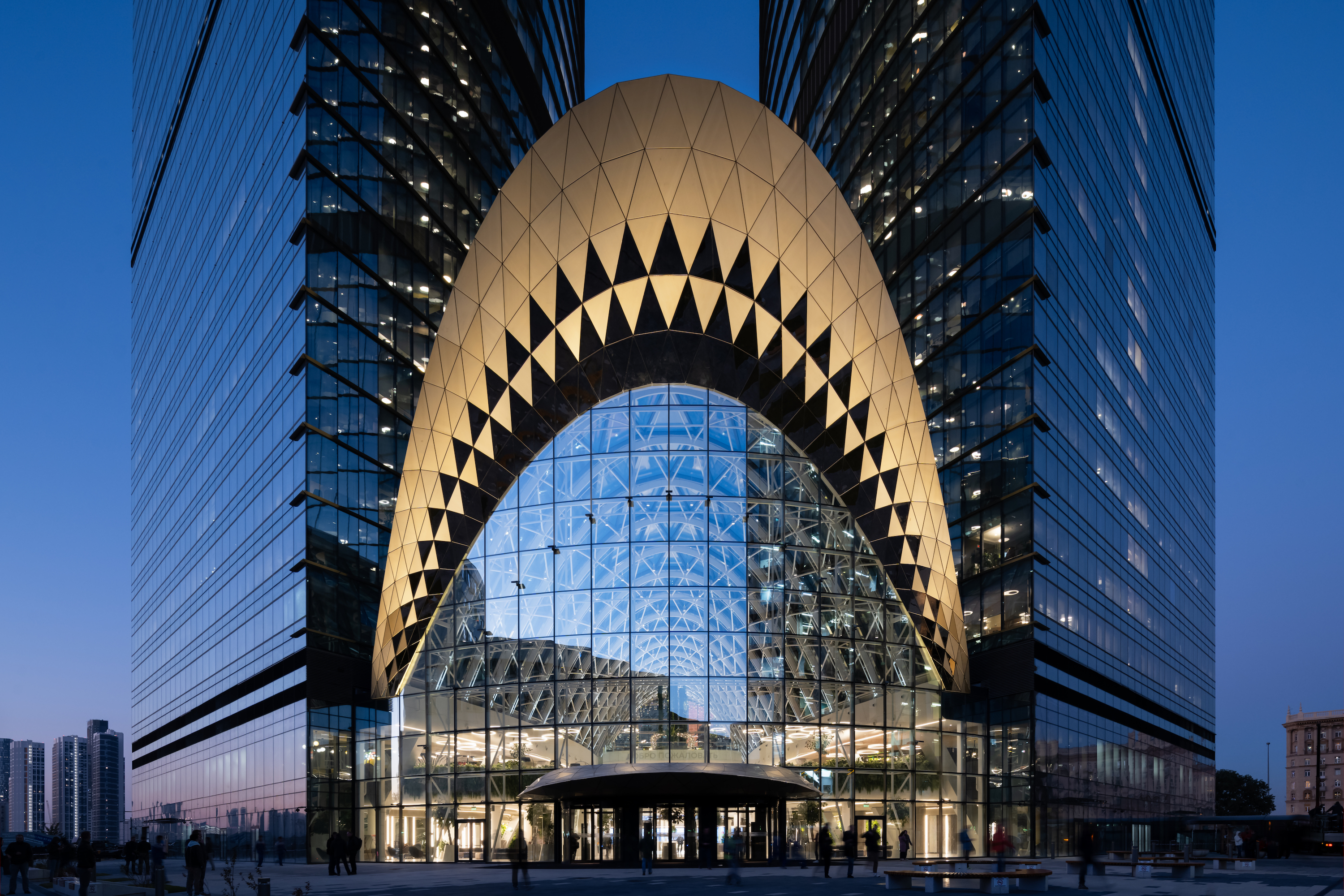 Entry Building to Sberbank Campus by Evolution Design - Architizer