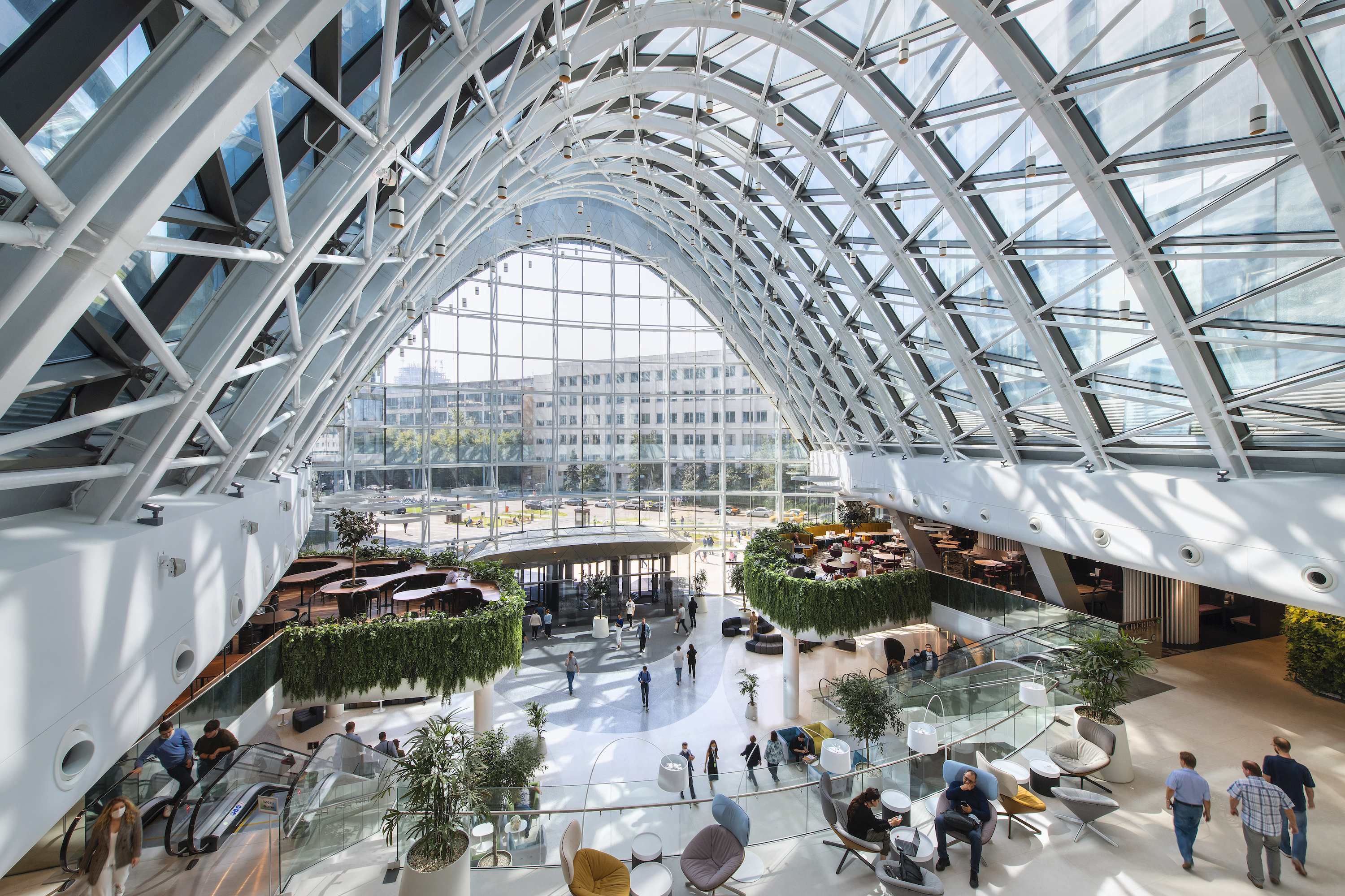 Entry Building to Sberbank Campus by Evolution Design - Architizer