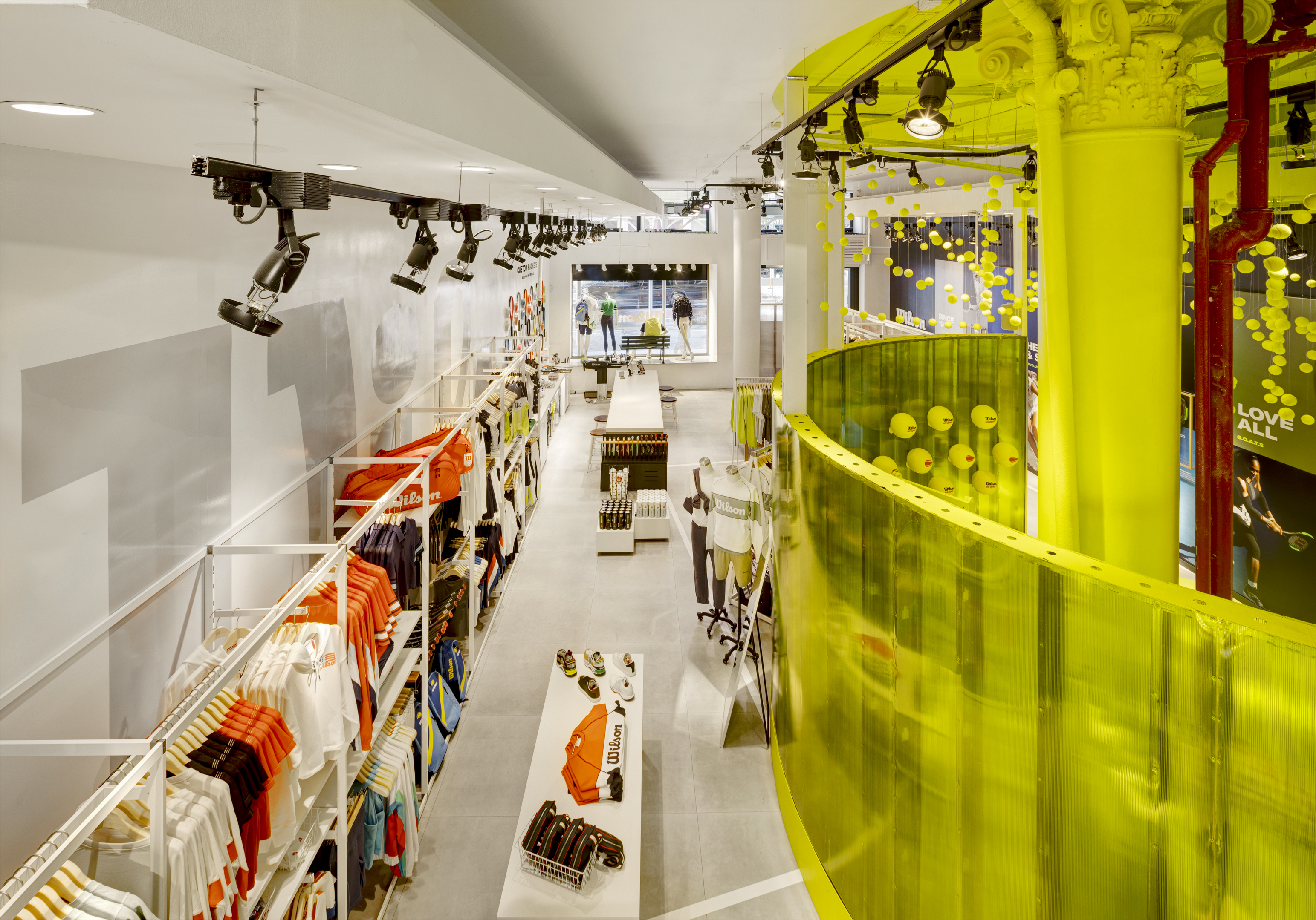 Wilson Sporting Goods NYC Pop-Up Experience by Bergmeyer - Architizer