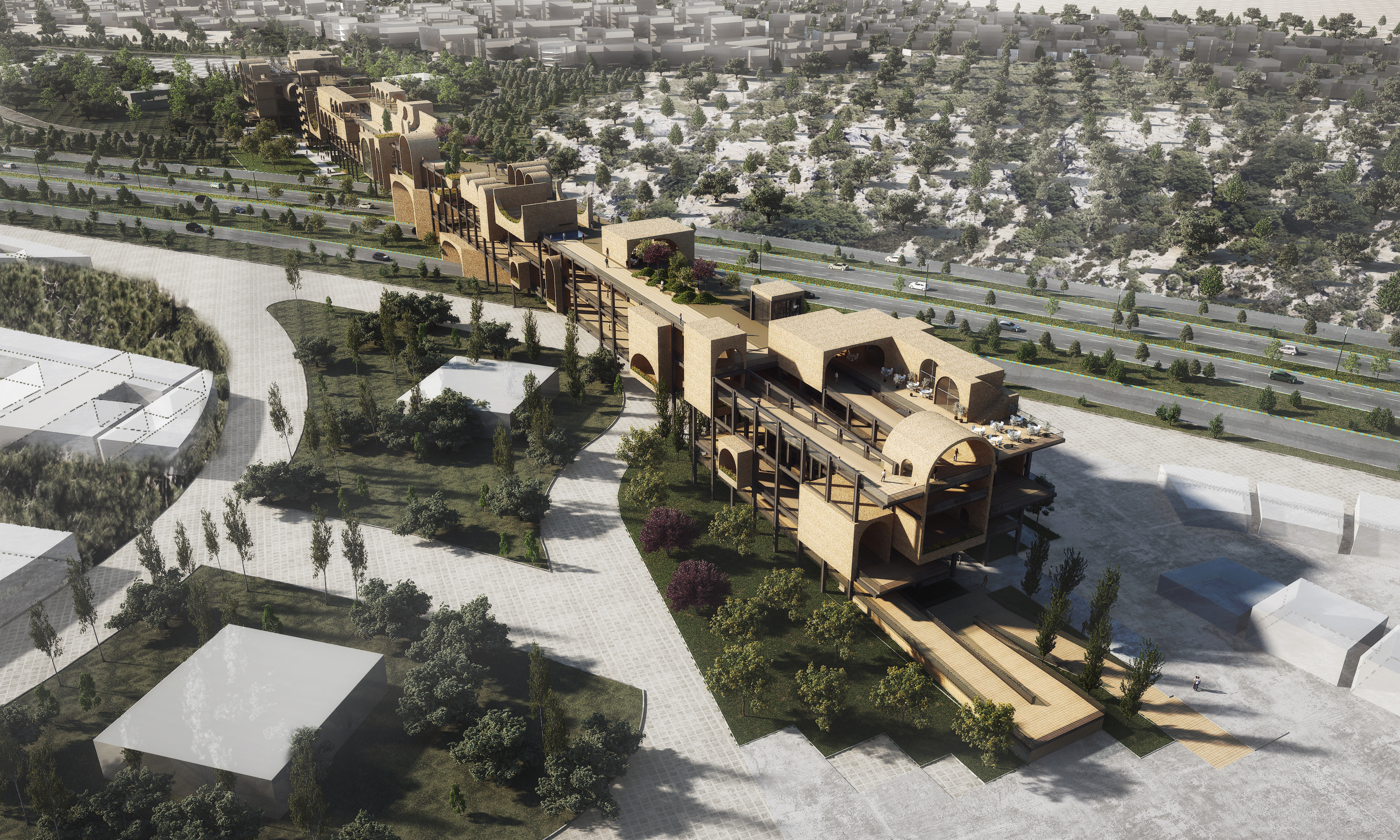 Urban Bridge by AshariArchitects - Architizer