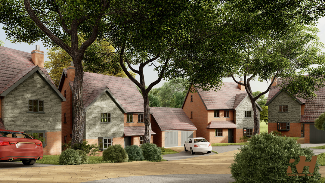 Residential House Exterior Rendering, Uk. by Rendering Hub - Architizer