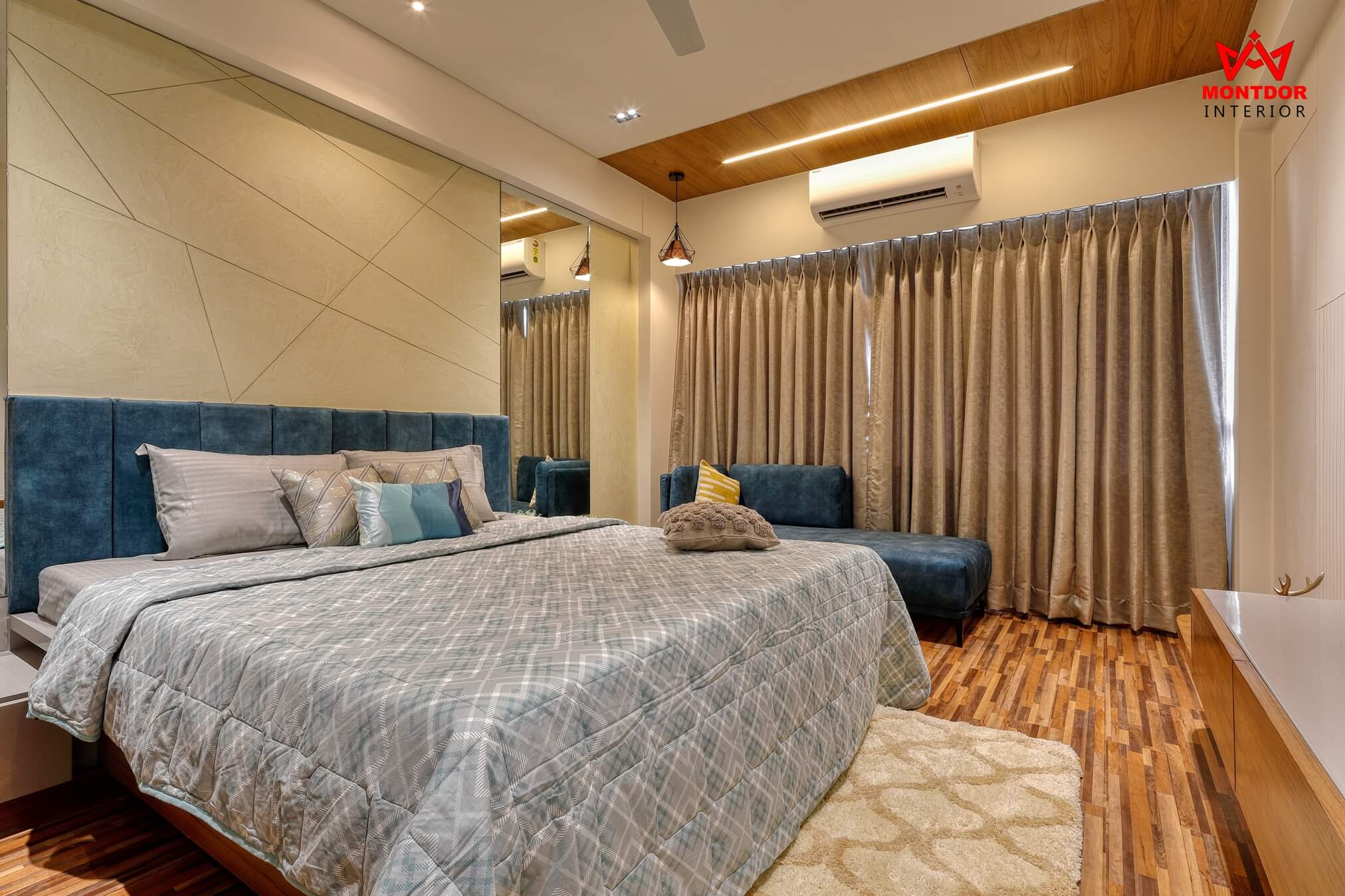 Binori Mable 3BHK Turnkey Interior Design Project by Montdor Interior ...
