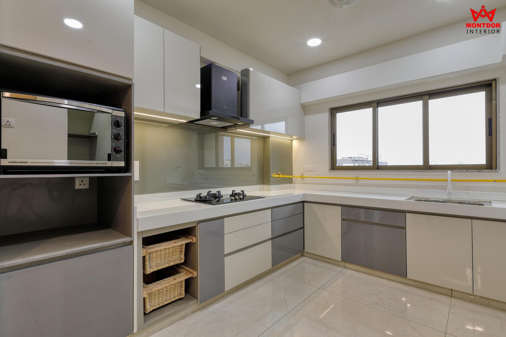 Binori Mable 3BHK Turnkey Interior Design Project by Montdor Interior ...