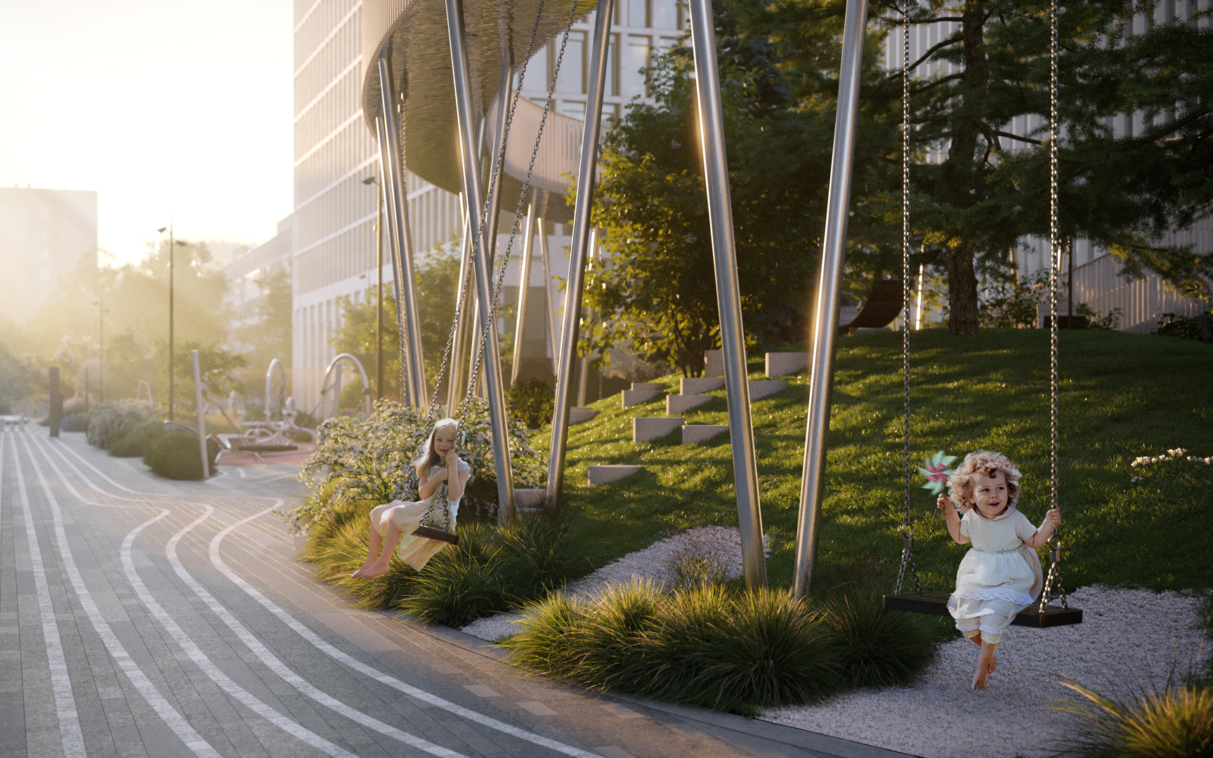 MOD landscape by Architectural Visualization Studio Vis-oN - Architizer