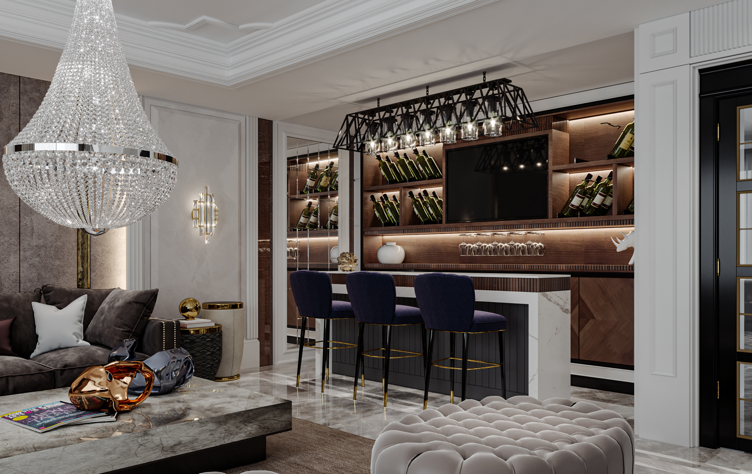 Custom Creations - Bars that Wow by Design 21 - Architizer