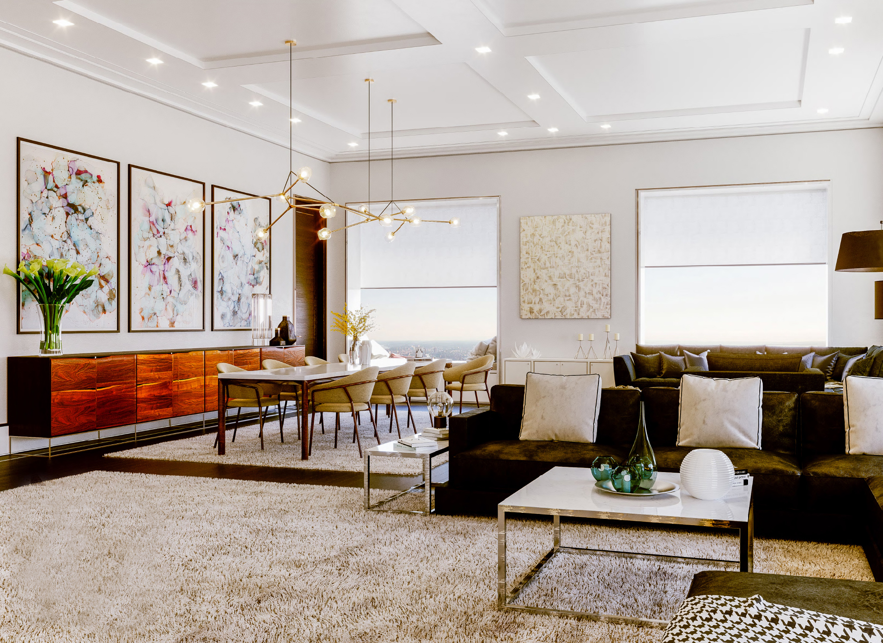 432 Park Ave | 82nd Floor by NJ Caine Architecture - Architizer