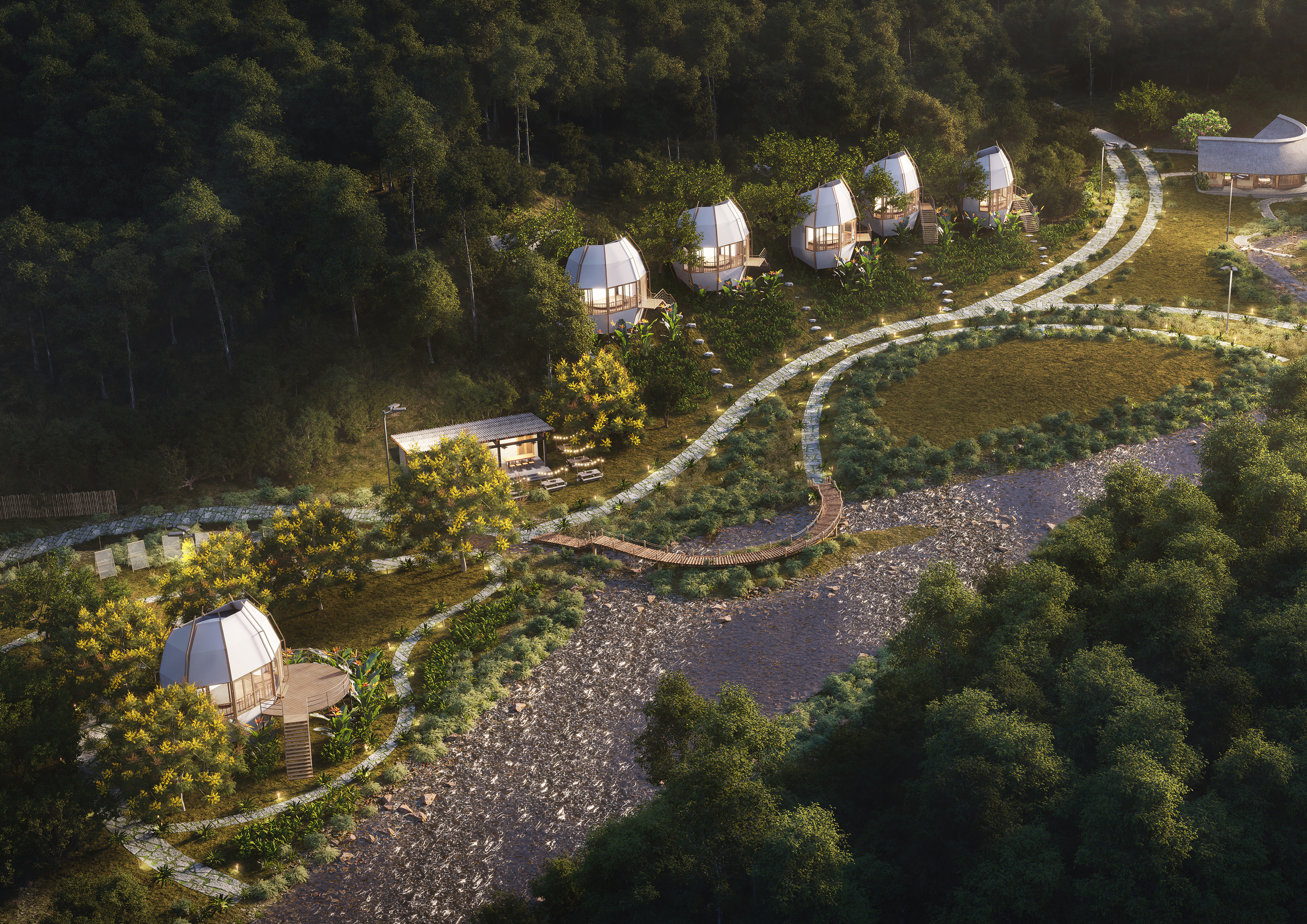 Glamping- DaTeh by KLE - Architizer