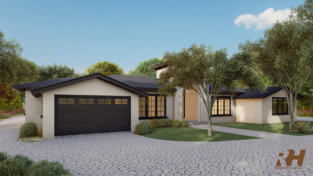 Residential House Architectural Design by Rendering Hub - Architizer