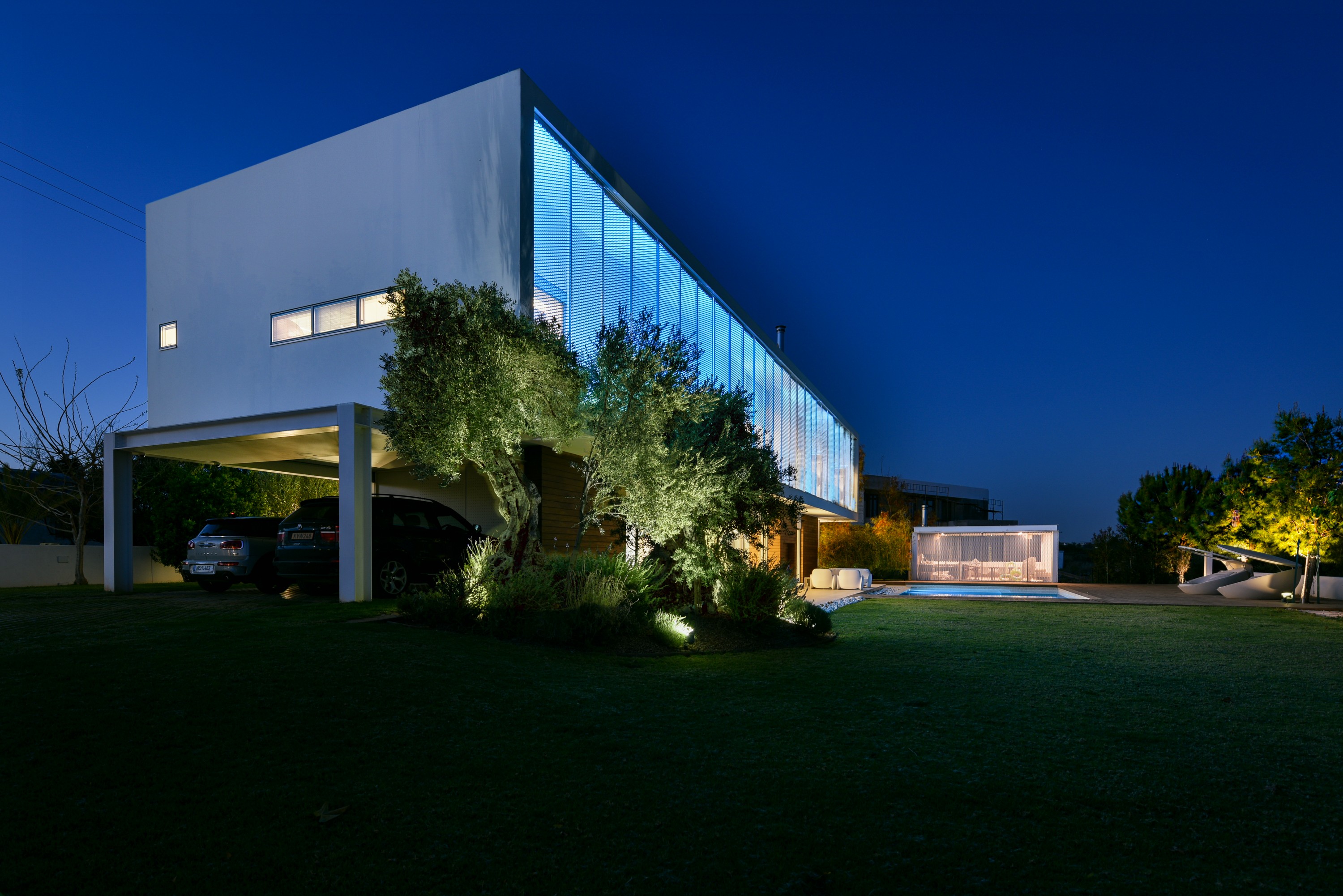 The linear house by christos pavlou architecture - Architizer