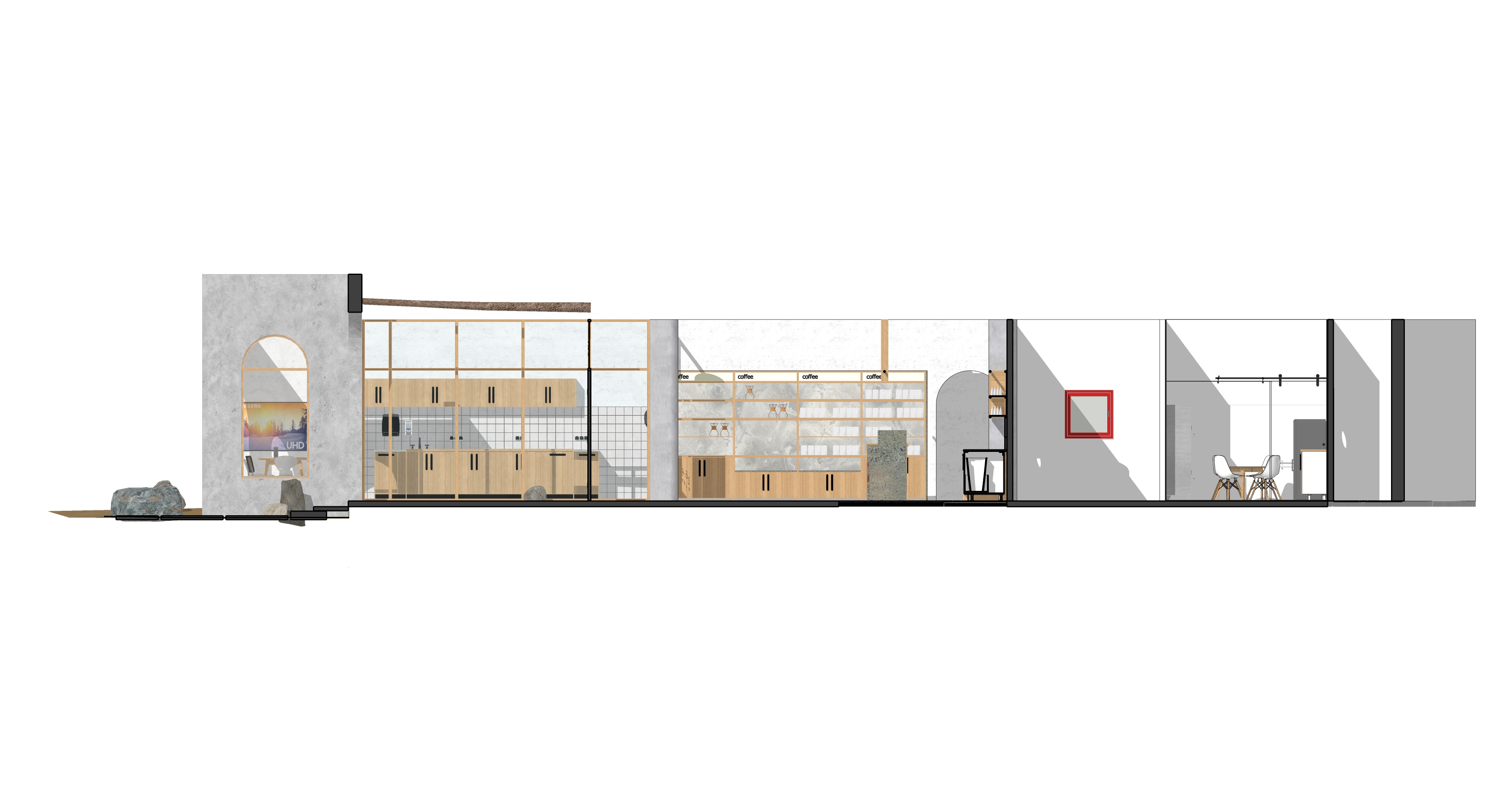 Camel Step Coffee Roasters ,Abha by farisosaimi - Architizer