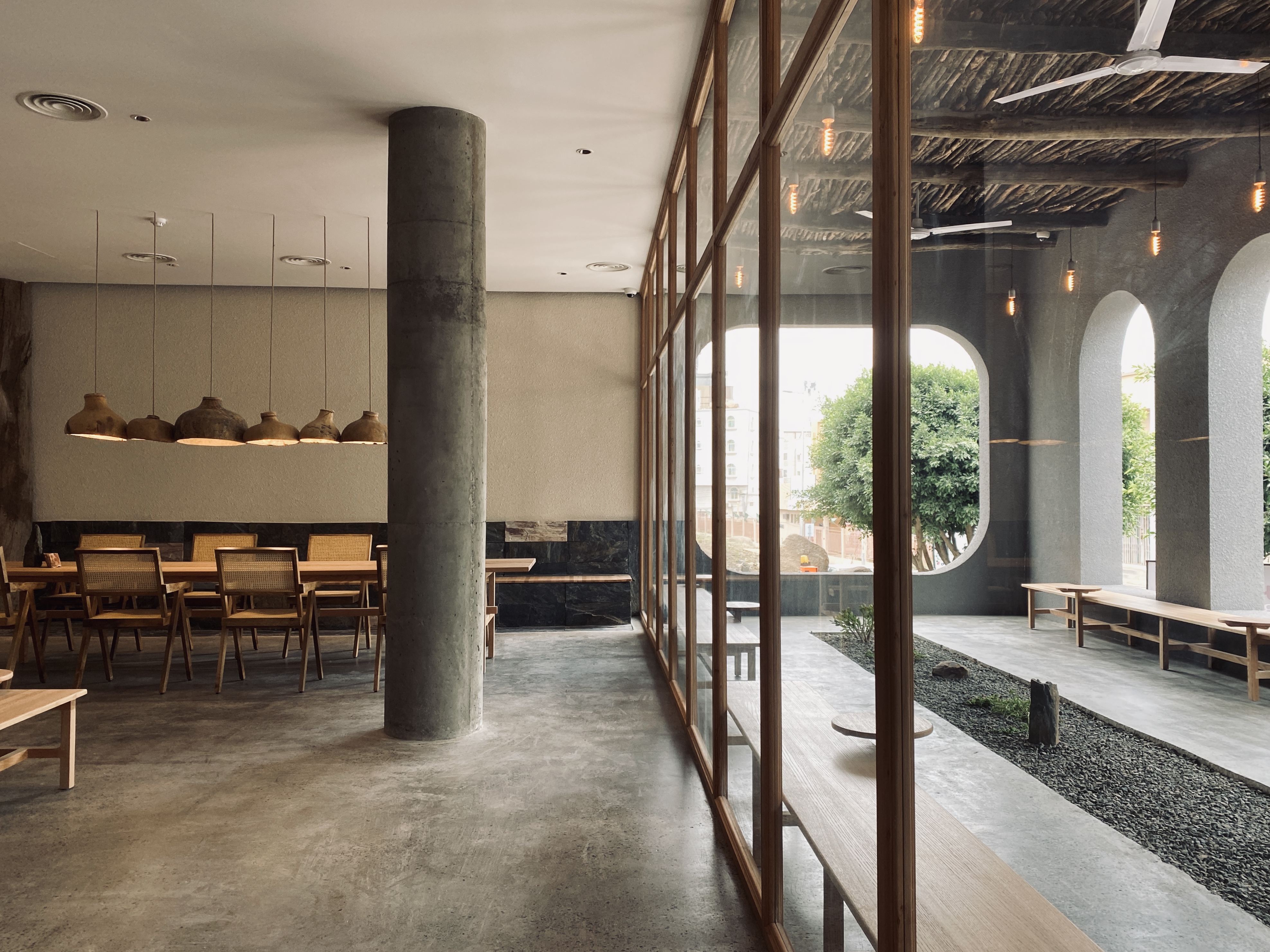 Camel Step Coffee Roasters ,Abha by farisosaimi - Architizer