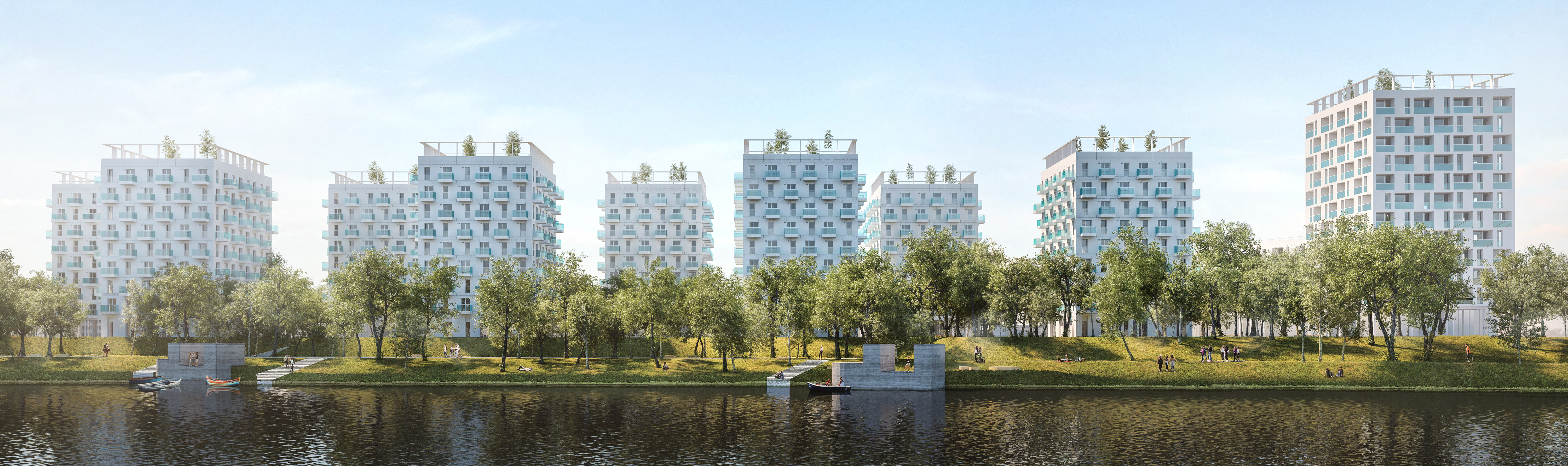 Hybrid sports complex with fencing hall by arch_it piotr zybura ...