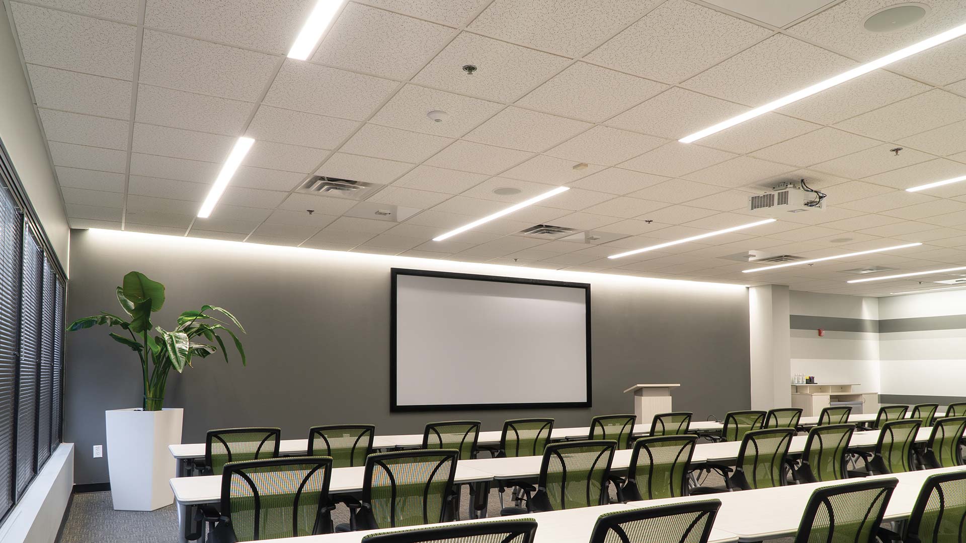 Smart Lighting Solutions Corporate Office by Acuity - Architizer