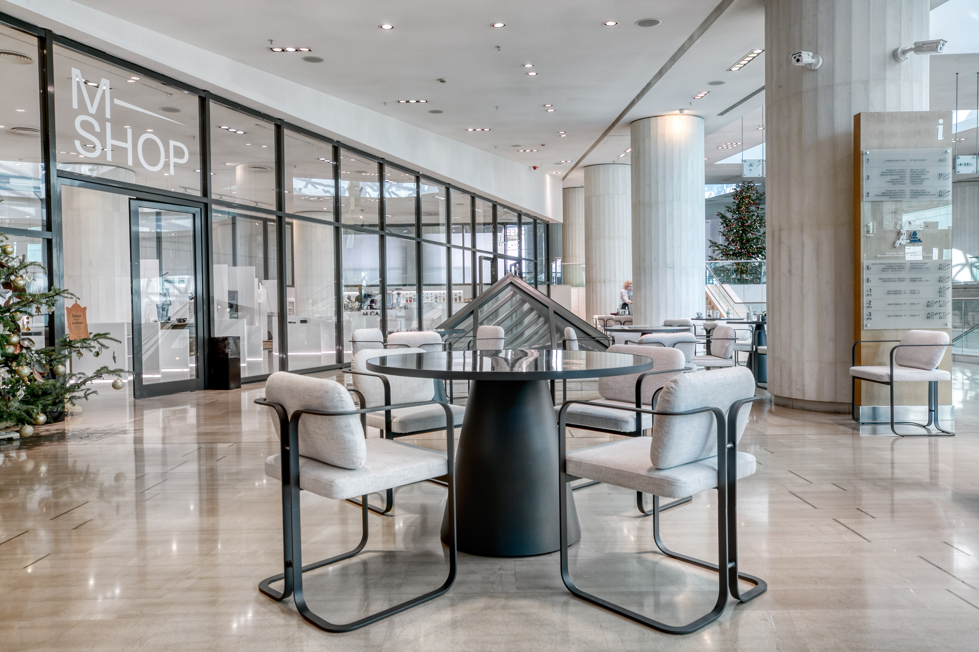 M Shop & M Cafe at Megaron Athens Concert Hall by TAF | The ...