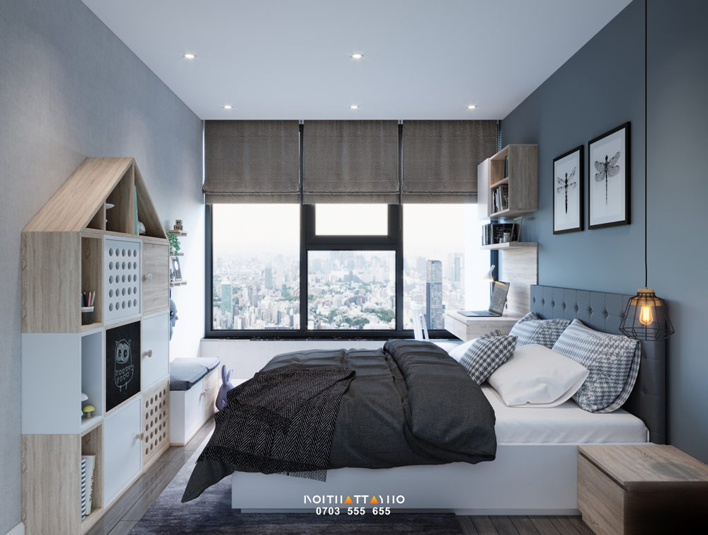 Interior design of a modern 7-storey townhouse by Tay Ho Furniture ...