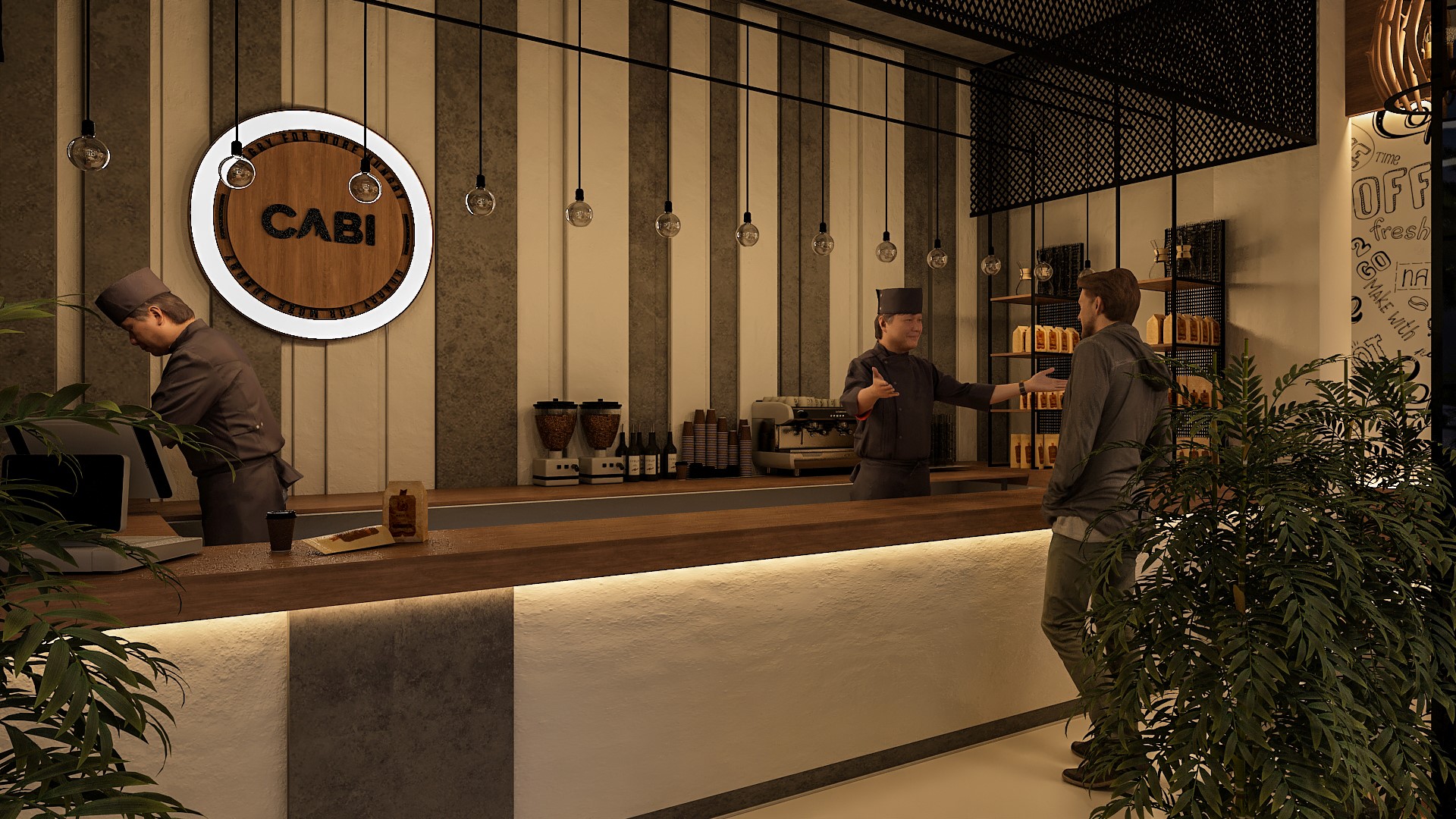 Commercial Restaurant Interior Design by AD STUDIO - Architizer