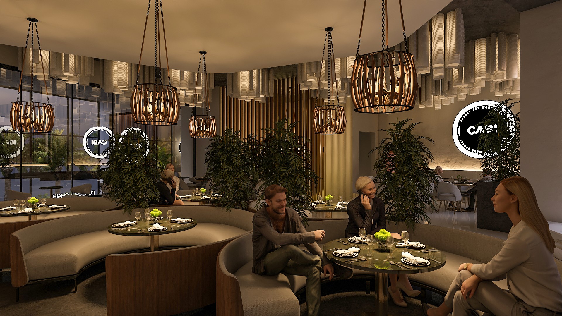 Commercial Restaurant Interior Design by AD STUDIO - Architizer