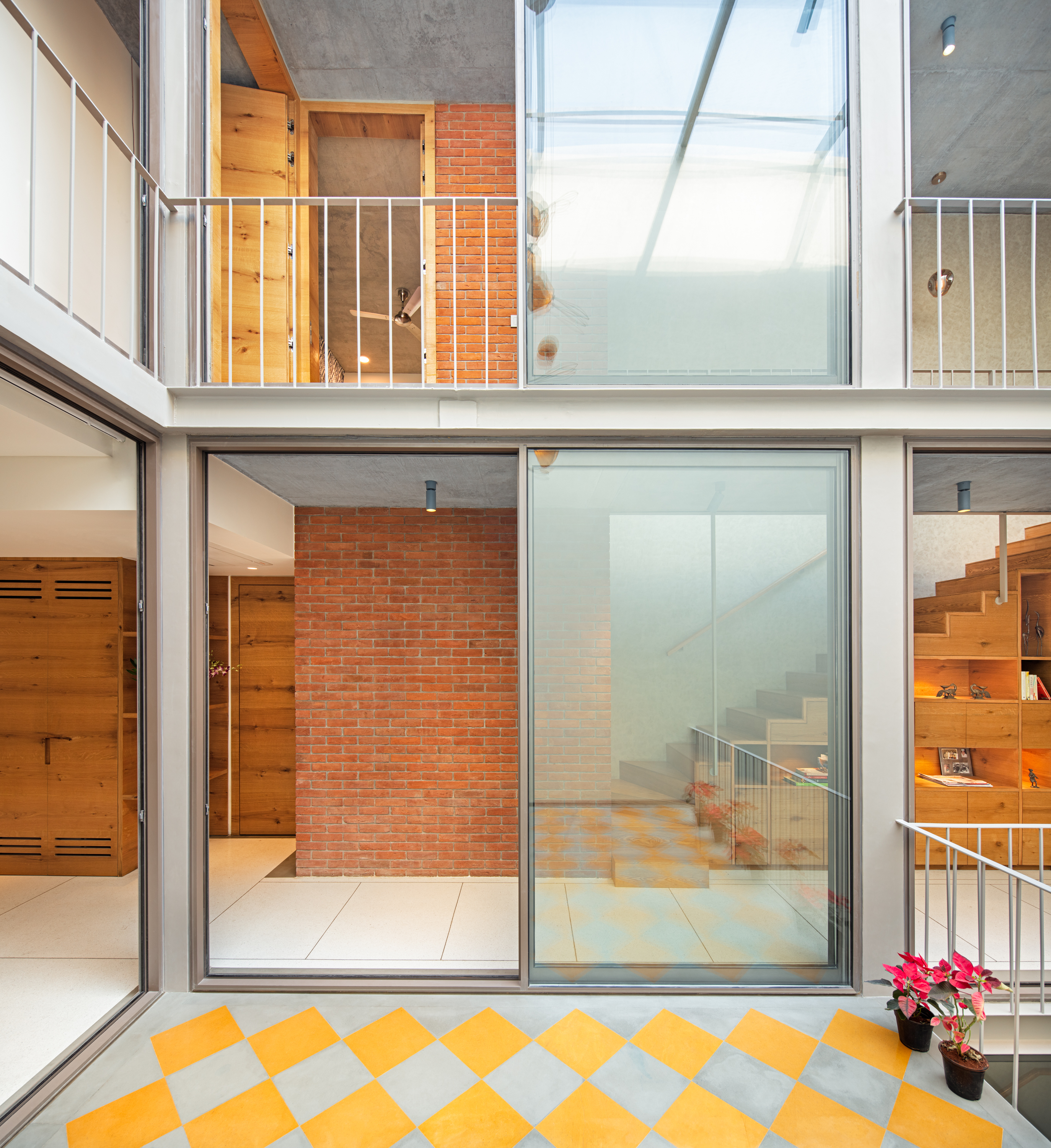 Stacked Courtyard House by Studio Lotus - Architizer