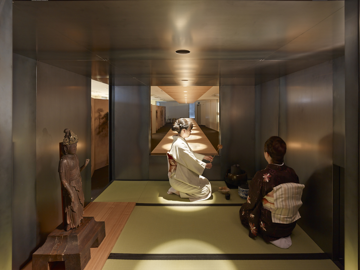 Iron Tea Room by Fujiwaramuro Architects - Architizer