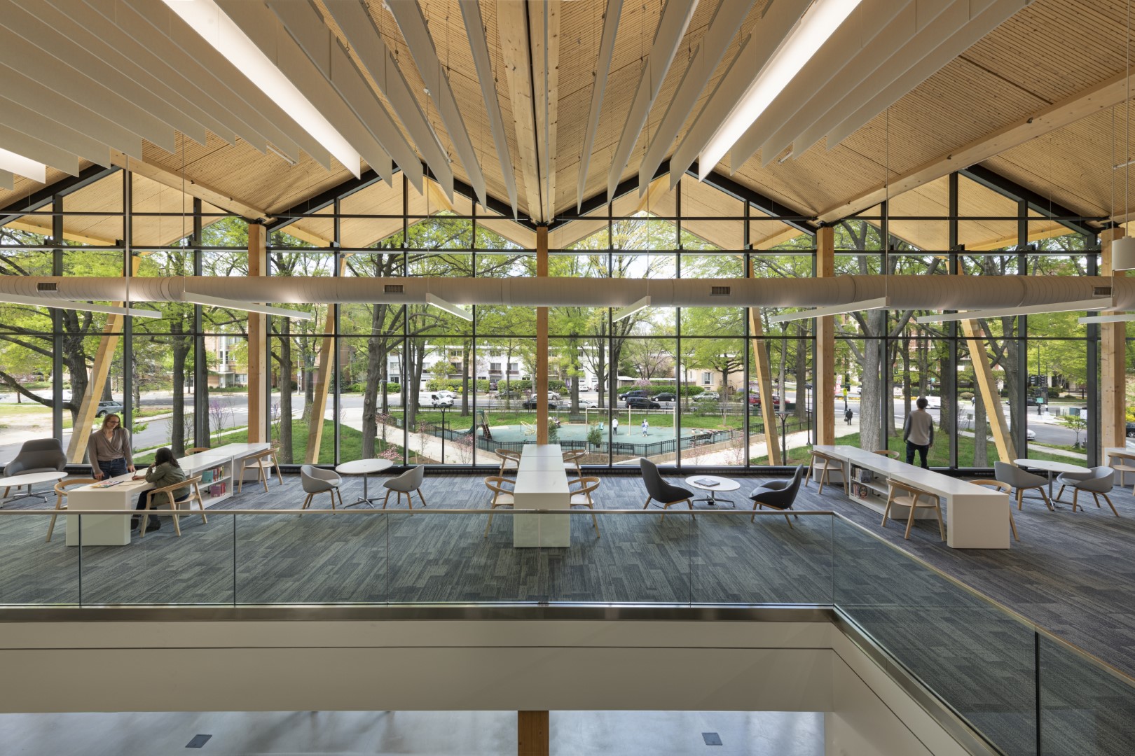 DC Southwest Library by StructureCraft, Perkins&Will - Architizer