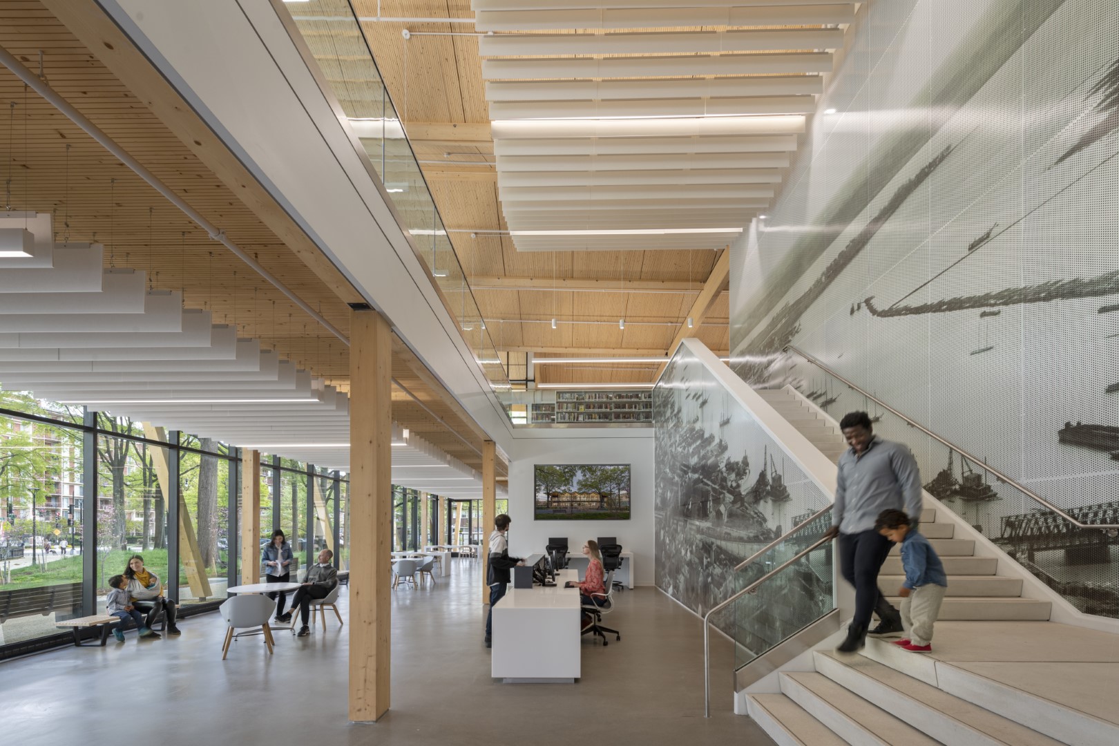 DC Southwest Library by StructureCraft, Perkins&Will - Architizer