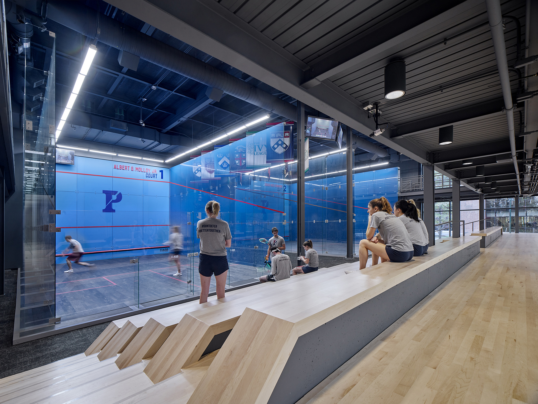 University of Pennsylvania, Penn Squash Center by EwingCole - Architizer