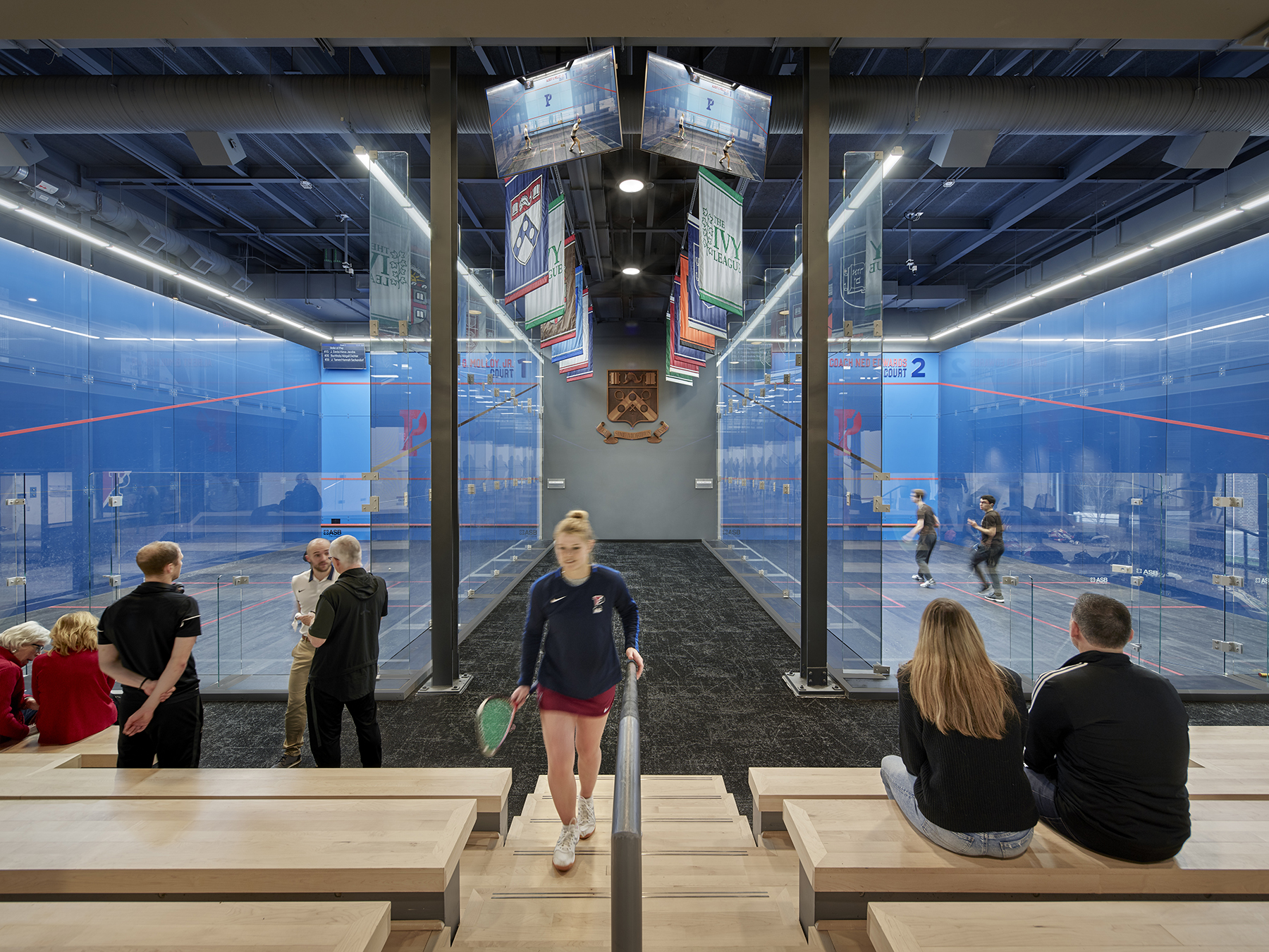 University of Pennsylvania, Penn Squash Center by EwingCole - Architizer