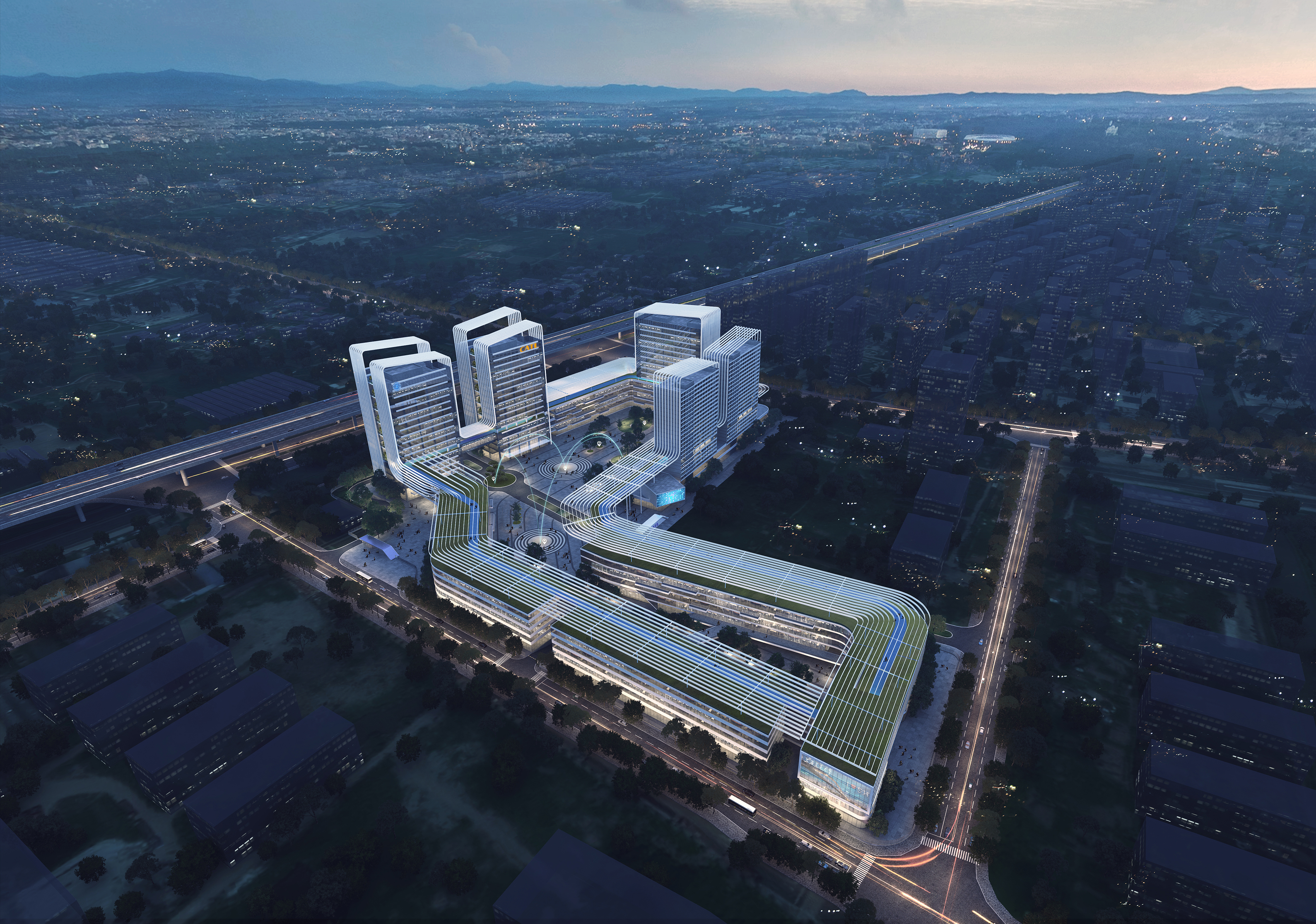 Shenzhen Airport Data Center and Operation & Control Building by ...