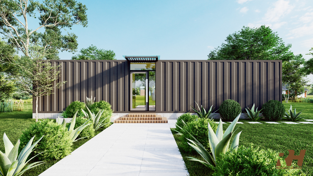 Container House by Rendering Hub - Architizer