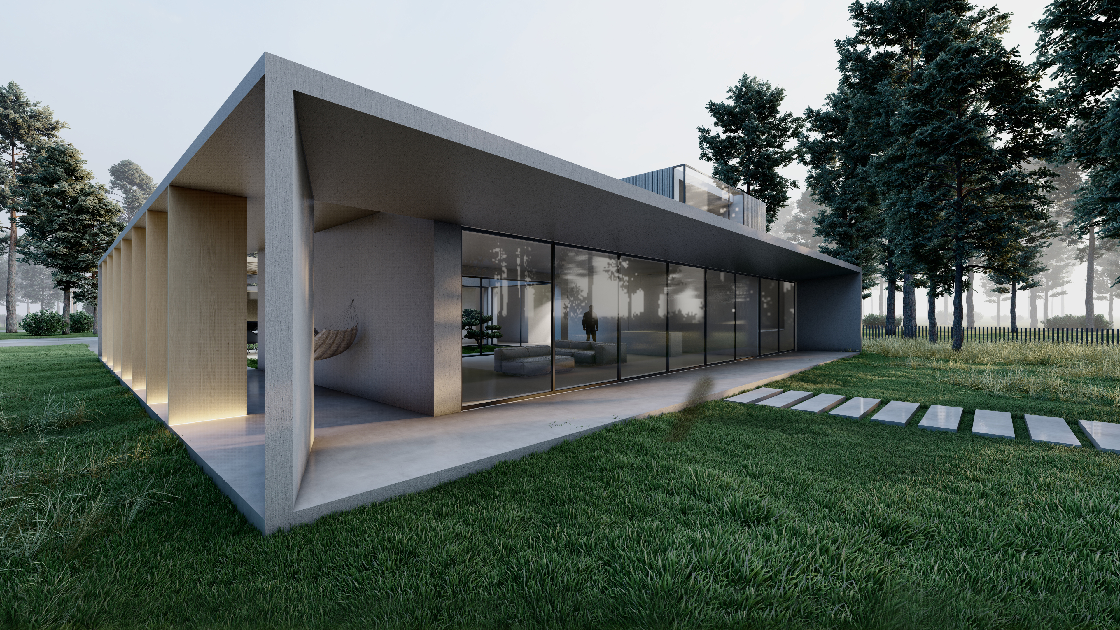 House in the Green Frame by Gornik Architects - Architizer