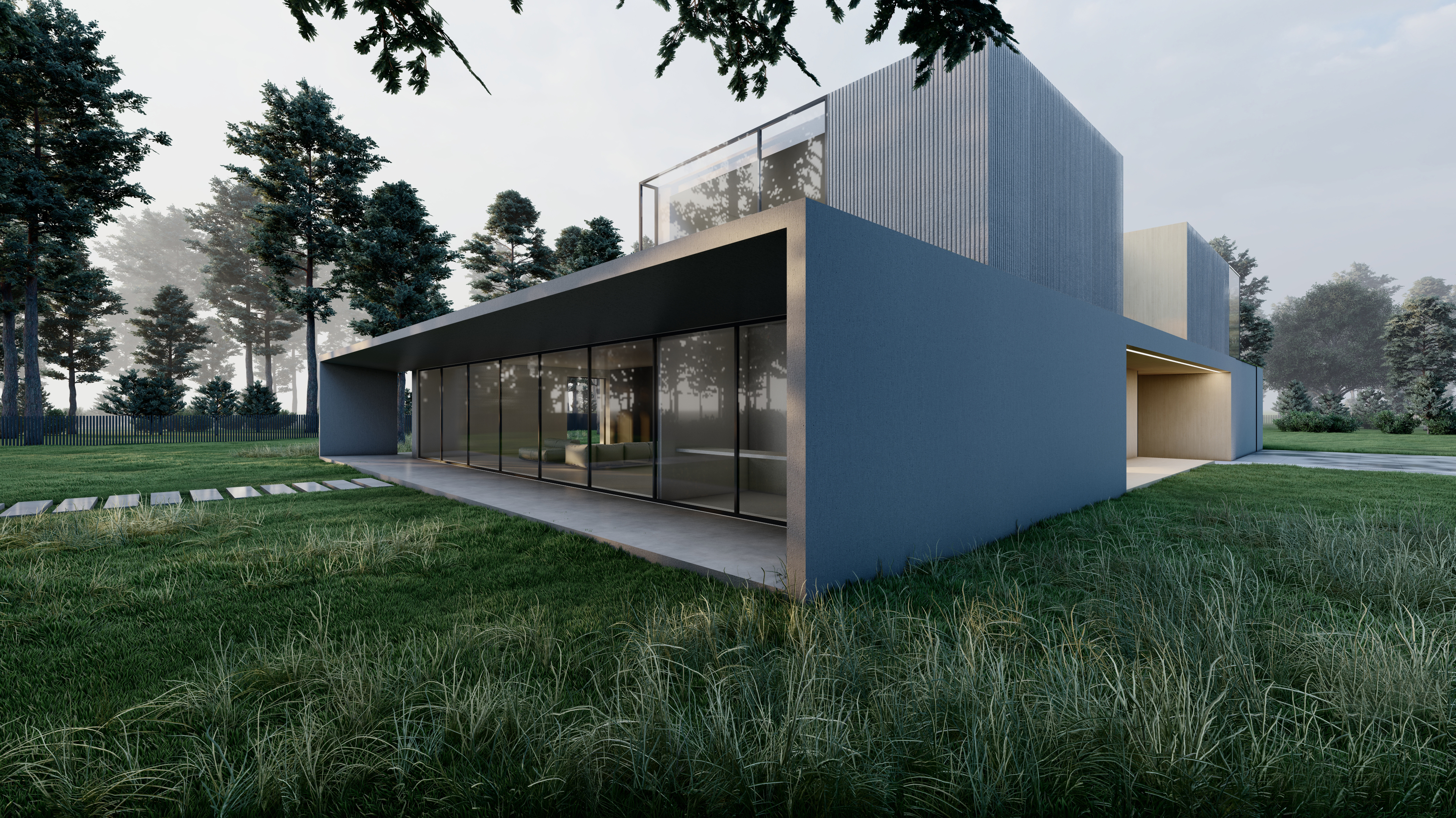 House in the Green Frame by Gornik Architects - Architizer