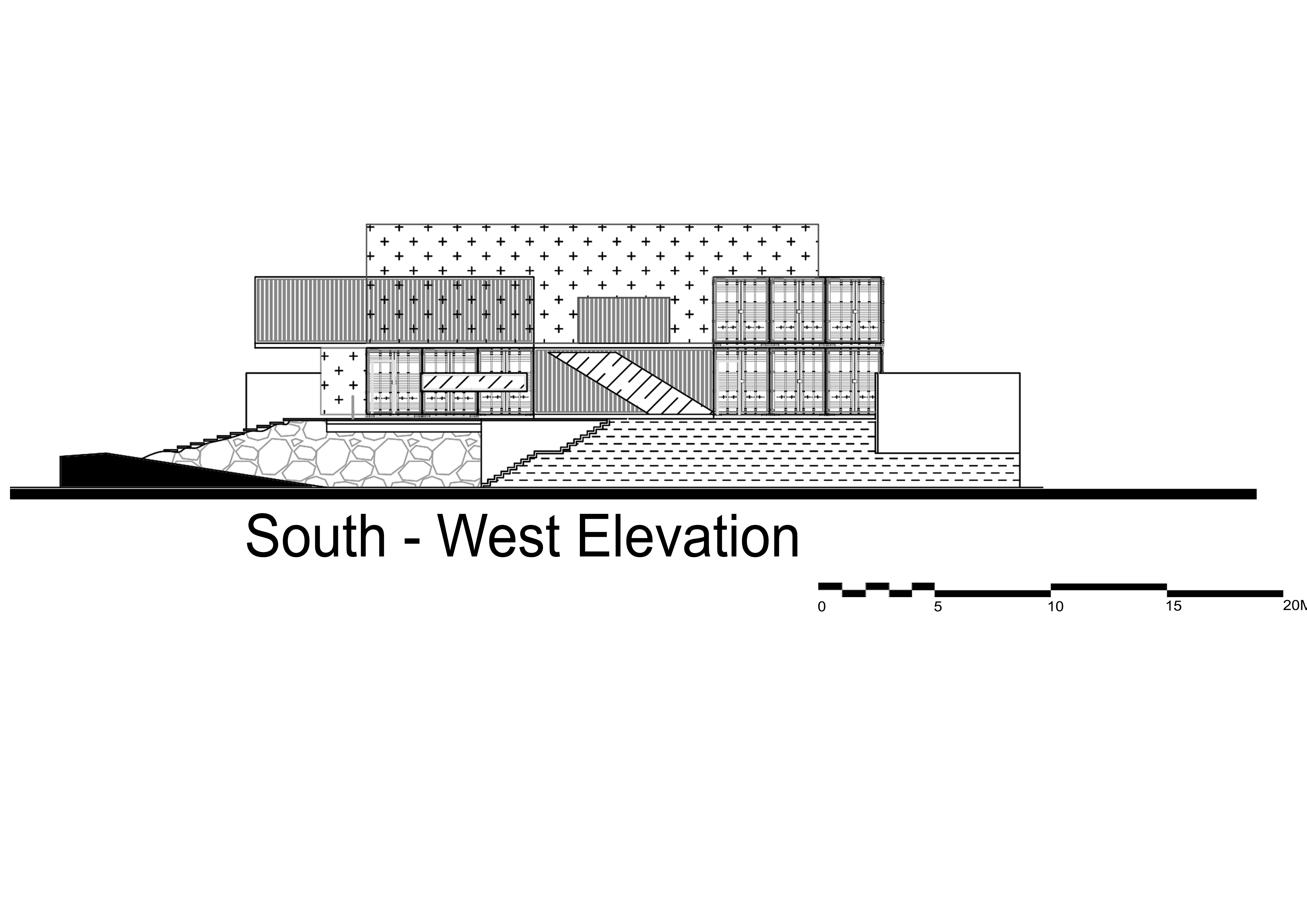 SCRAP HOUSE: BICYCLE FRAME HOUSE by TJSO ARCHITECTS - Architizer