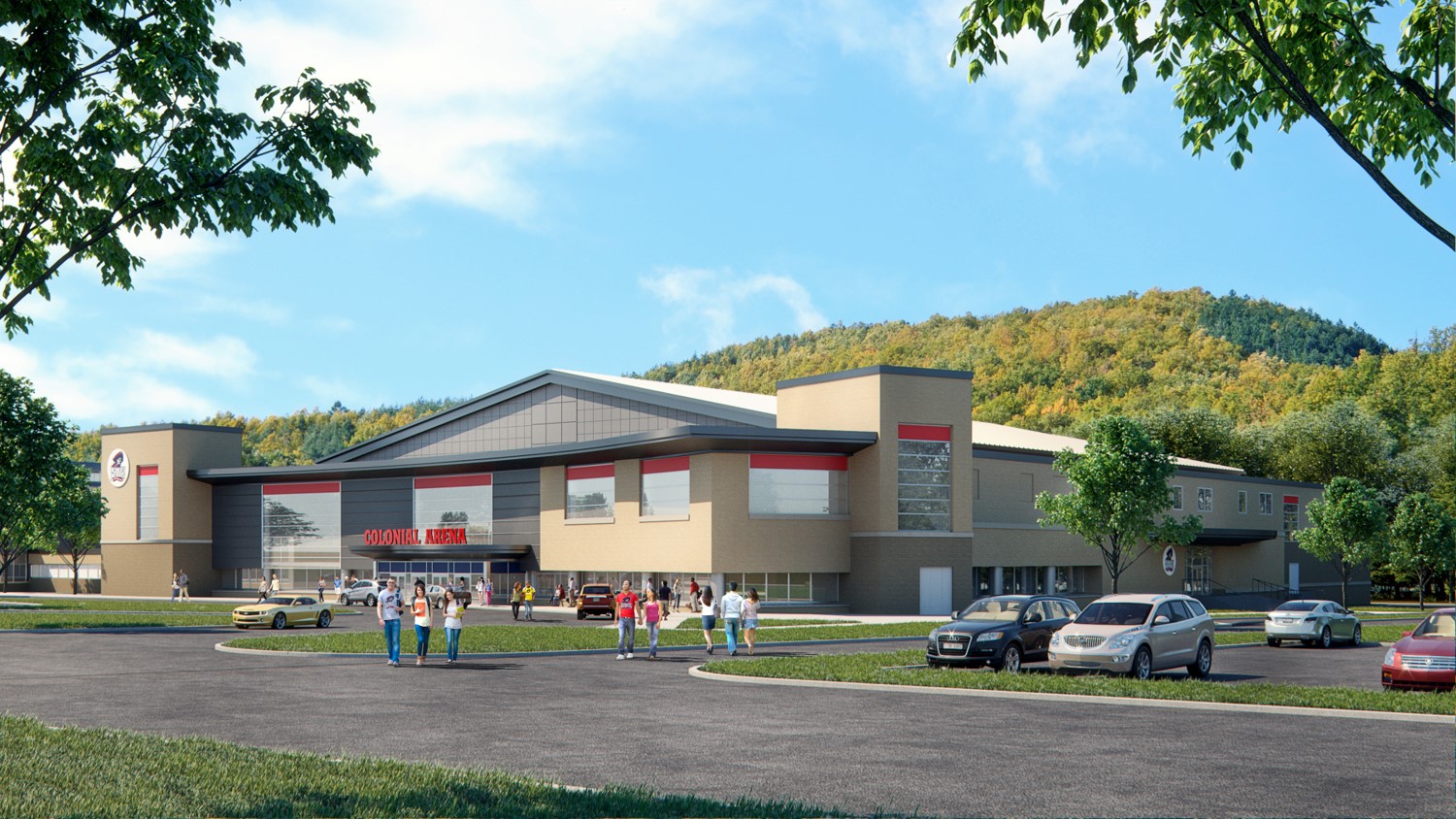 Robert Morris University Hockey Arena Concept by AE Works - Architizer