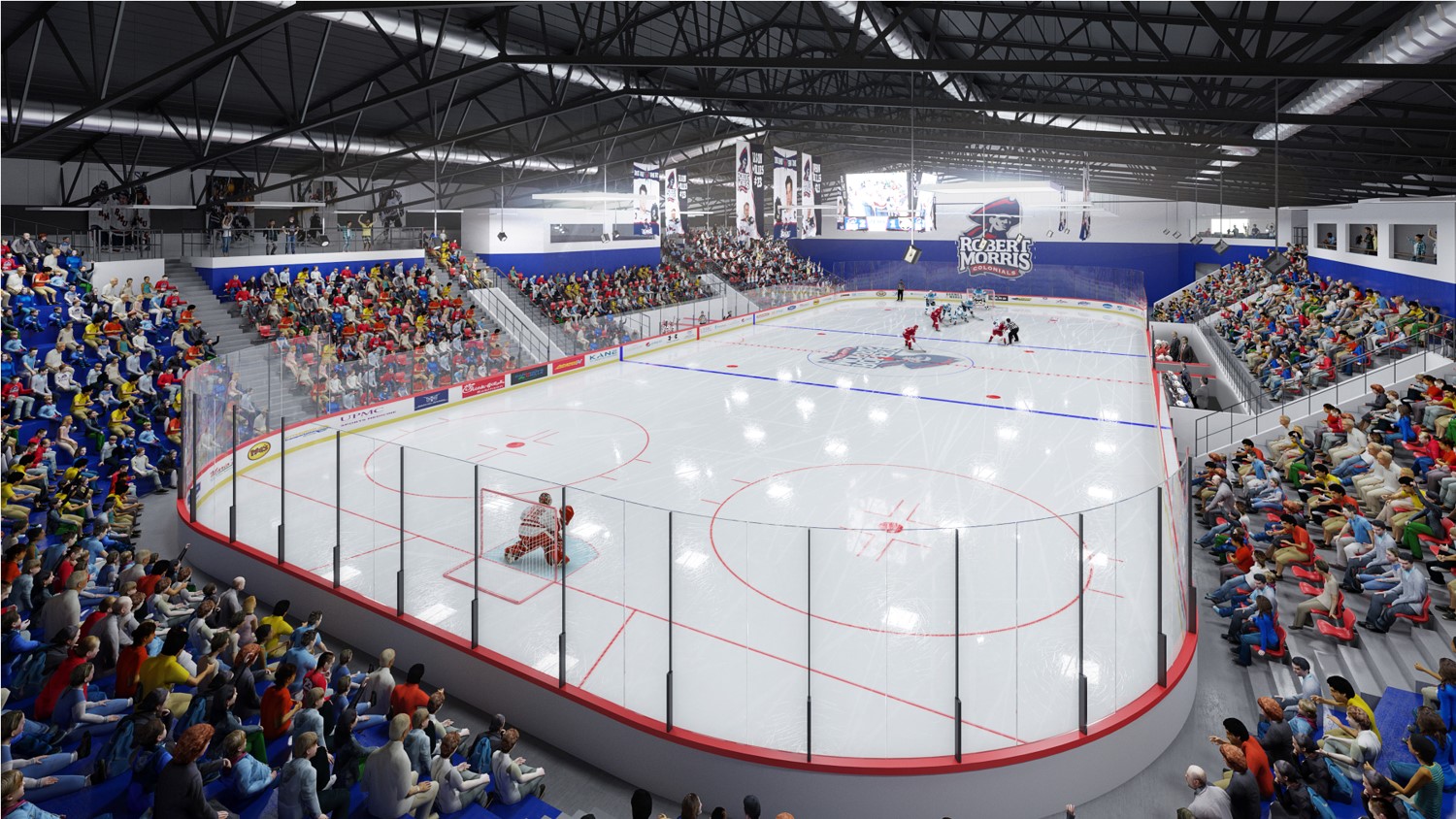 Robert Morris University Hockey Arena Concept by AE Works - Architizer