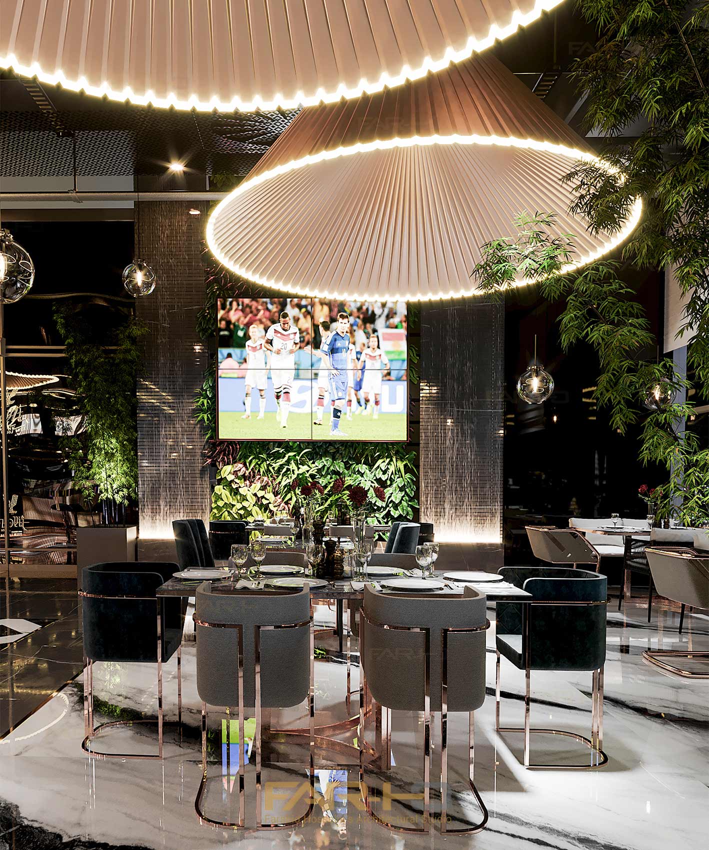 View Lounge Restaurant by FARHO - Architizer