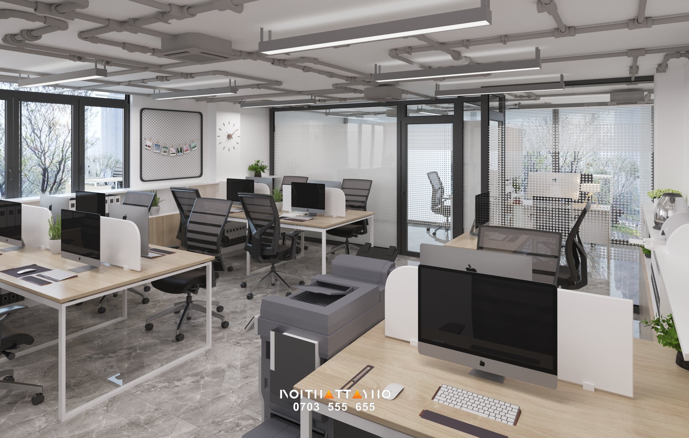 FSI office interior design by Tay Ho Furniture - Architizer