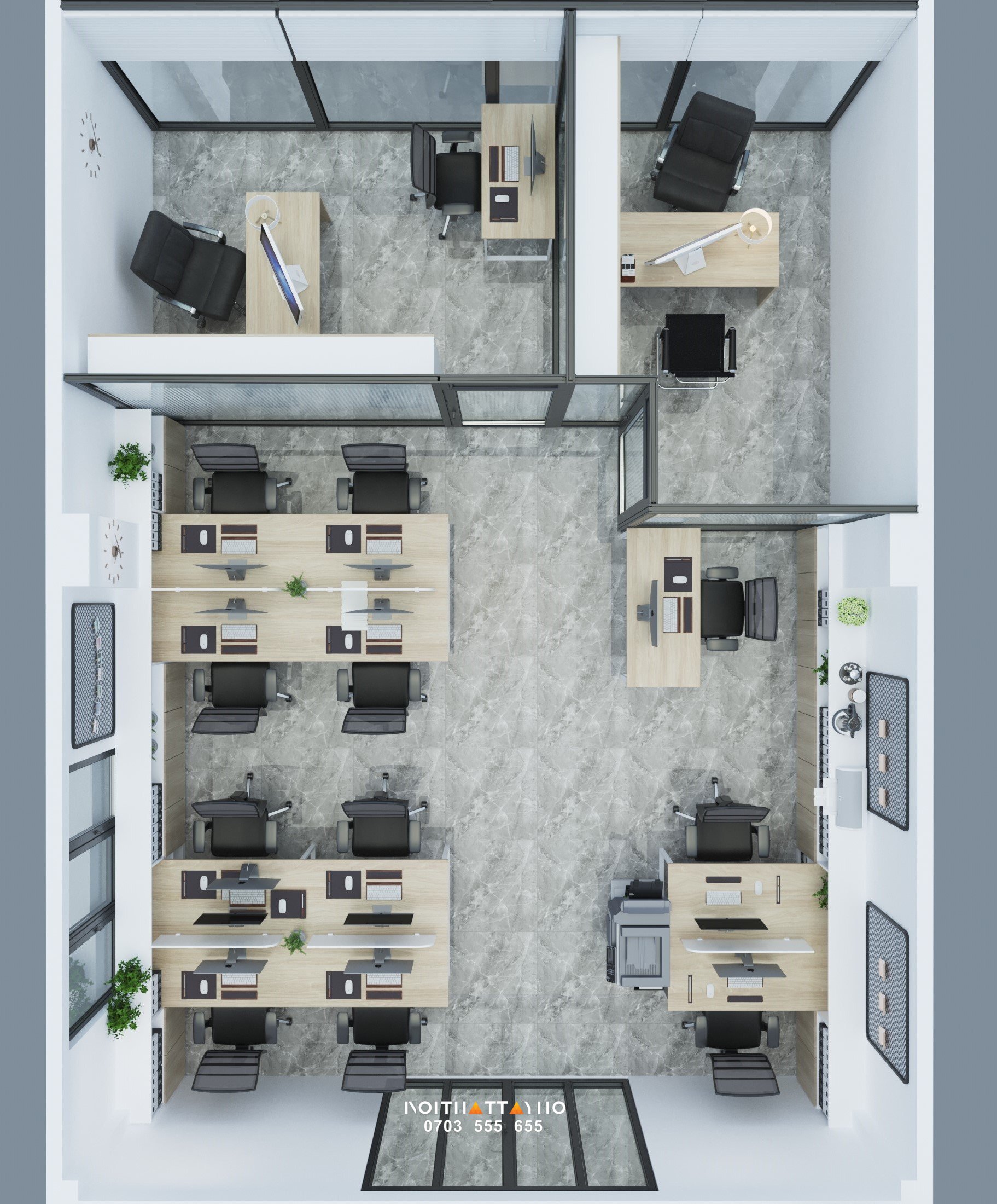 FSI office interior design by Tay Ho Furniture - Architizer