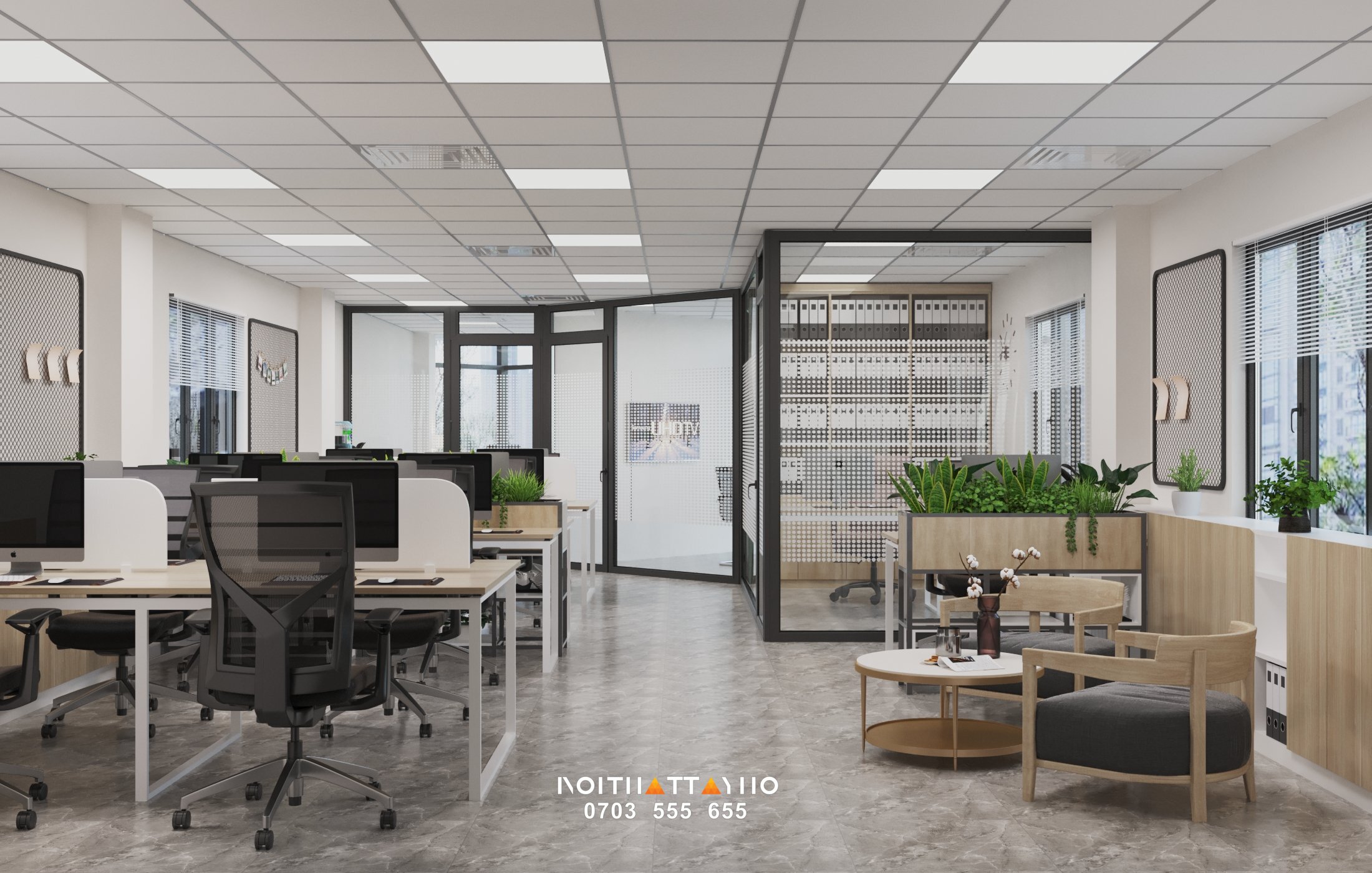 FSI office interior design by Tay Ho Furniture - Architizer