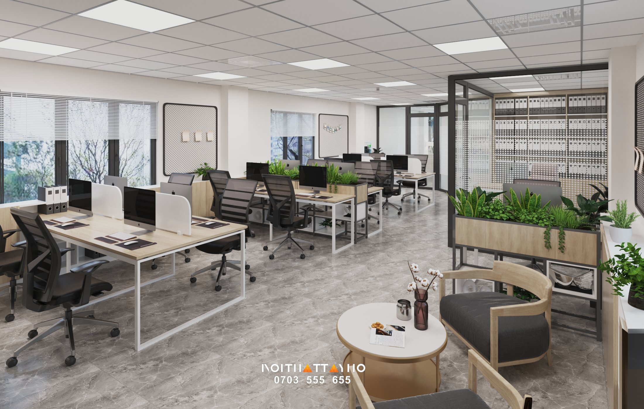 FSI office interior design by Tay Ho Furniture - Architizer