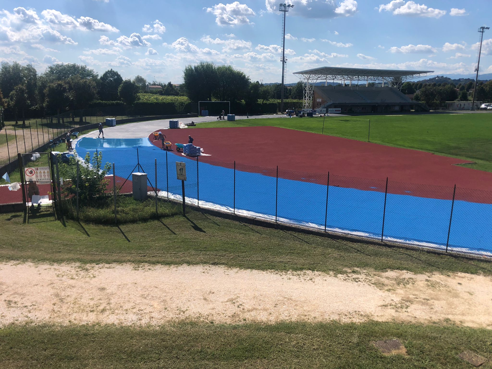 Athletics track renovation by VITTORIO & ASSOCIATI Studio di ...