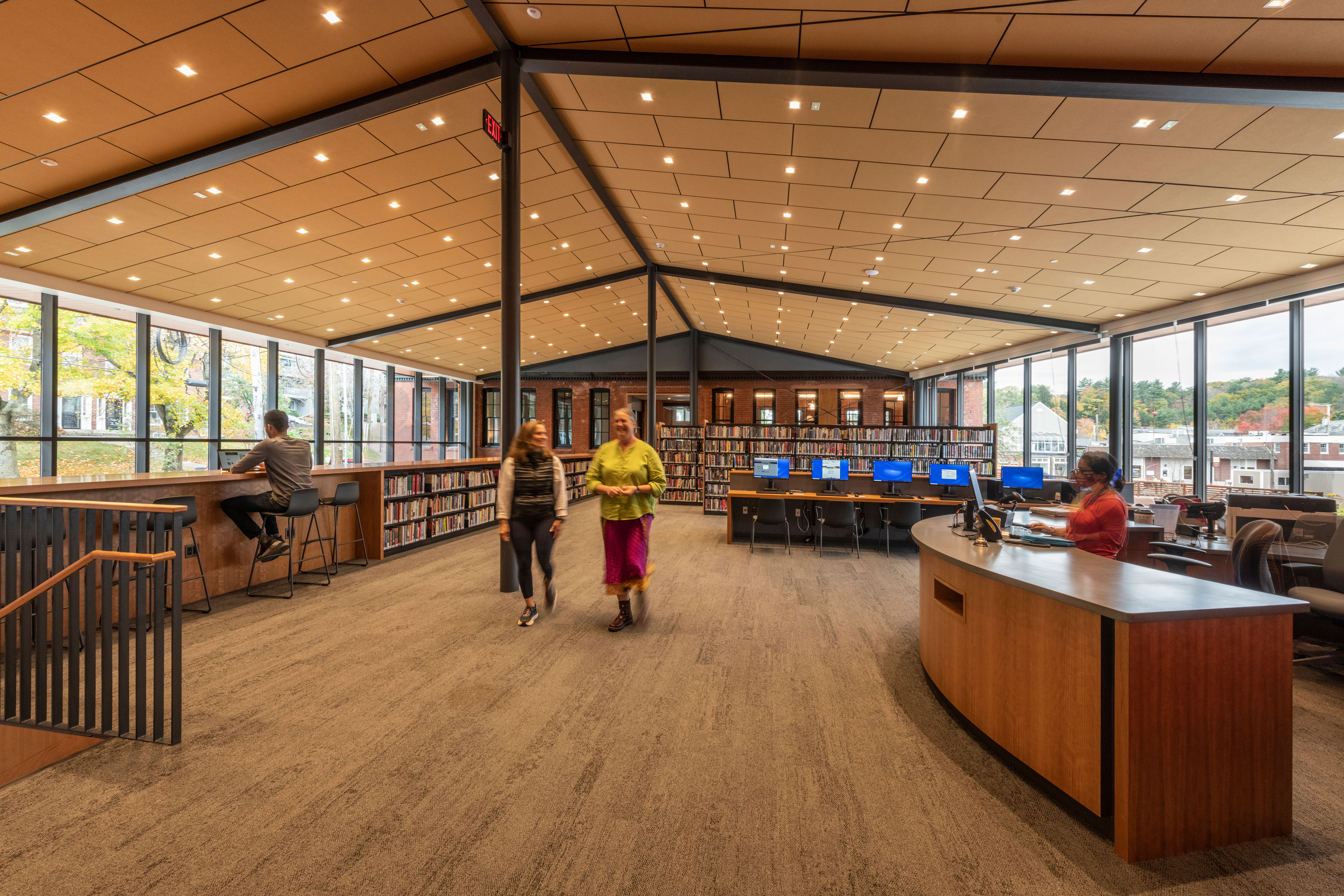 Peterborough Town Library by Annum Architects (formerly Ann Beha ...