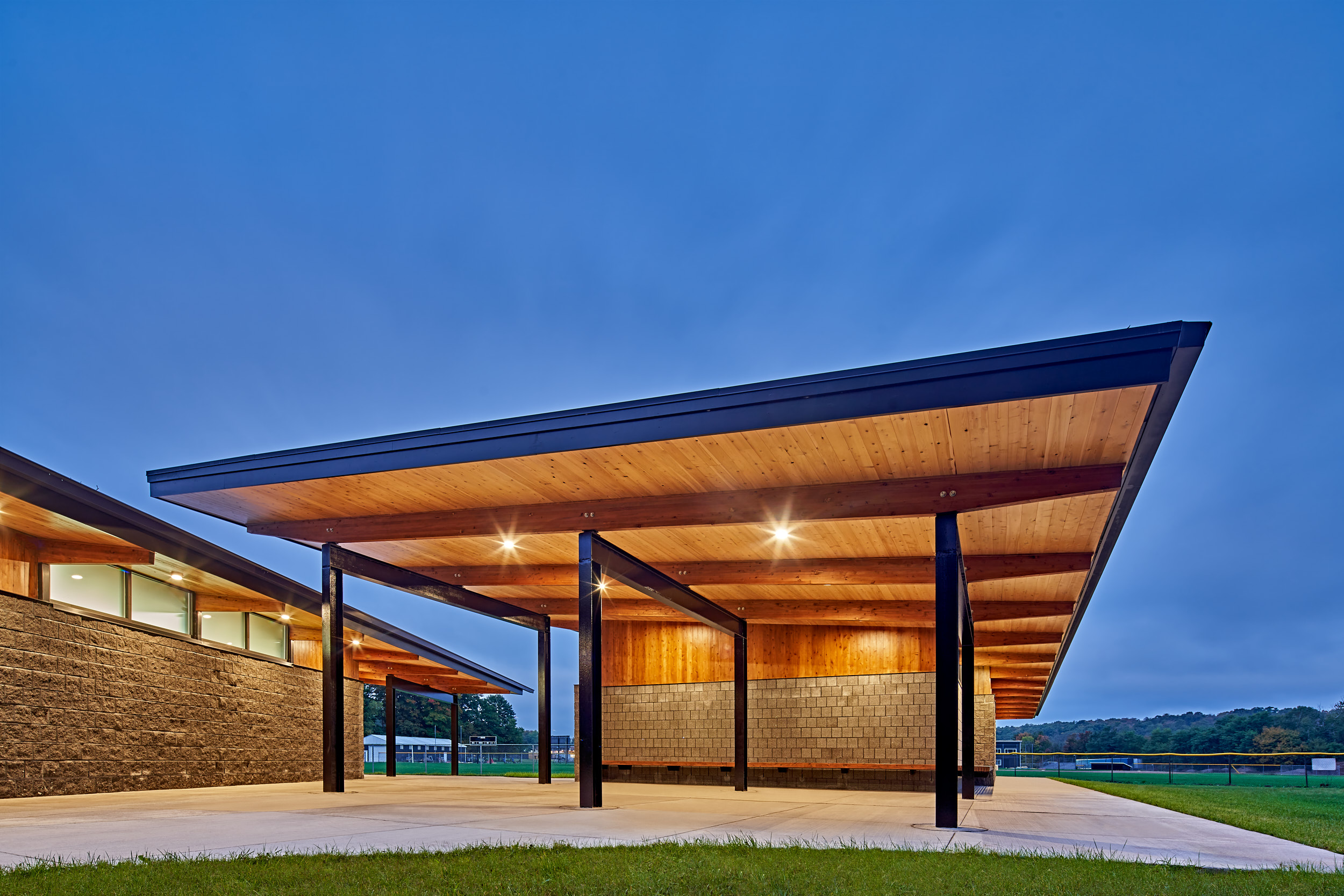 Team Rooms, Gatehouse and Tennis Complex Glen Lake Community Schools ...