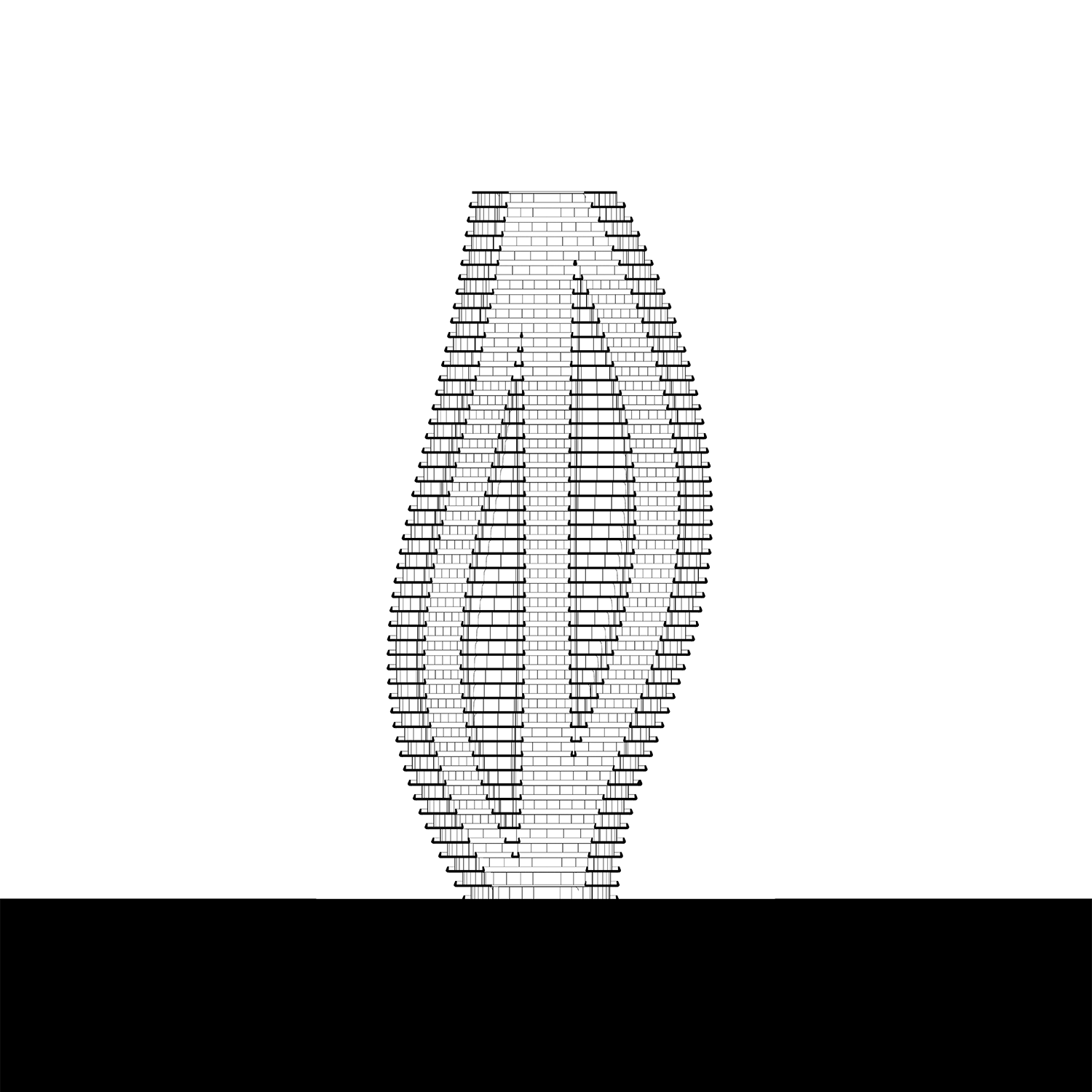 MAT - Multi Atrium Tower by Luca Bacilieri Studio - Architizer