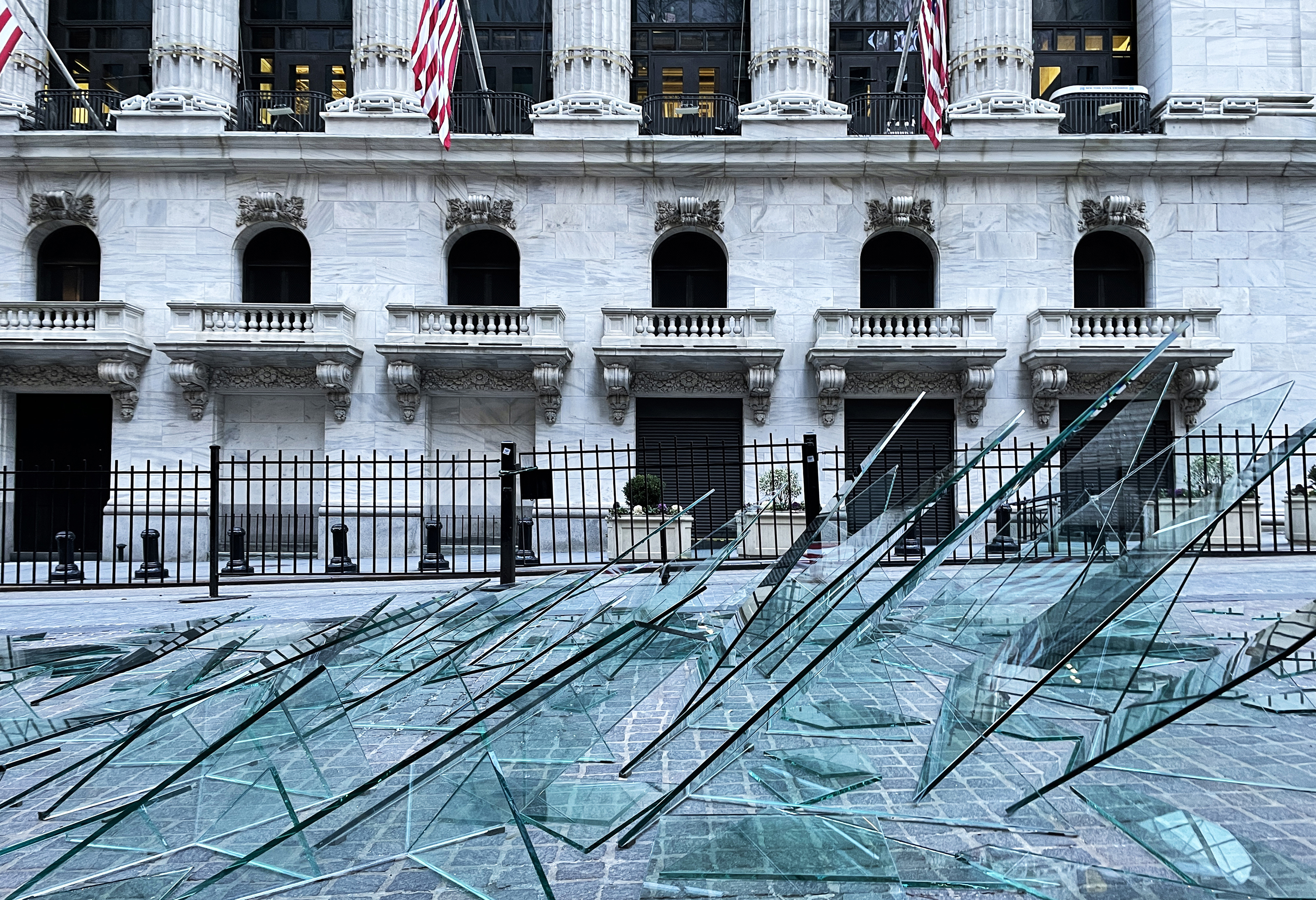 Fearless Girl Broken Glass Ceiling for International Women’s Day by obj ...